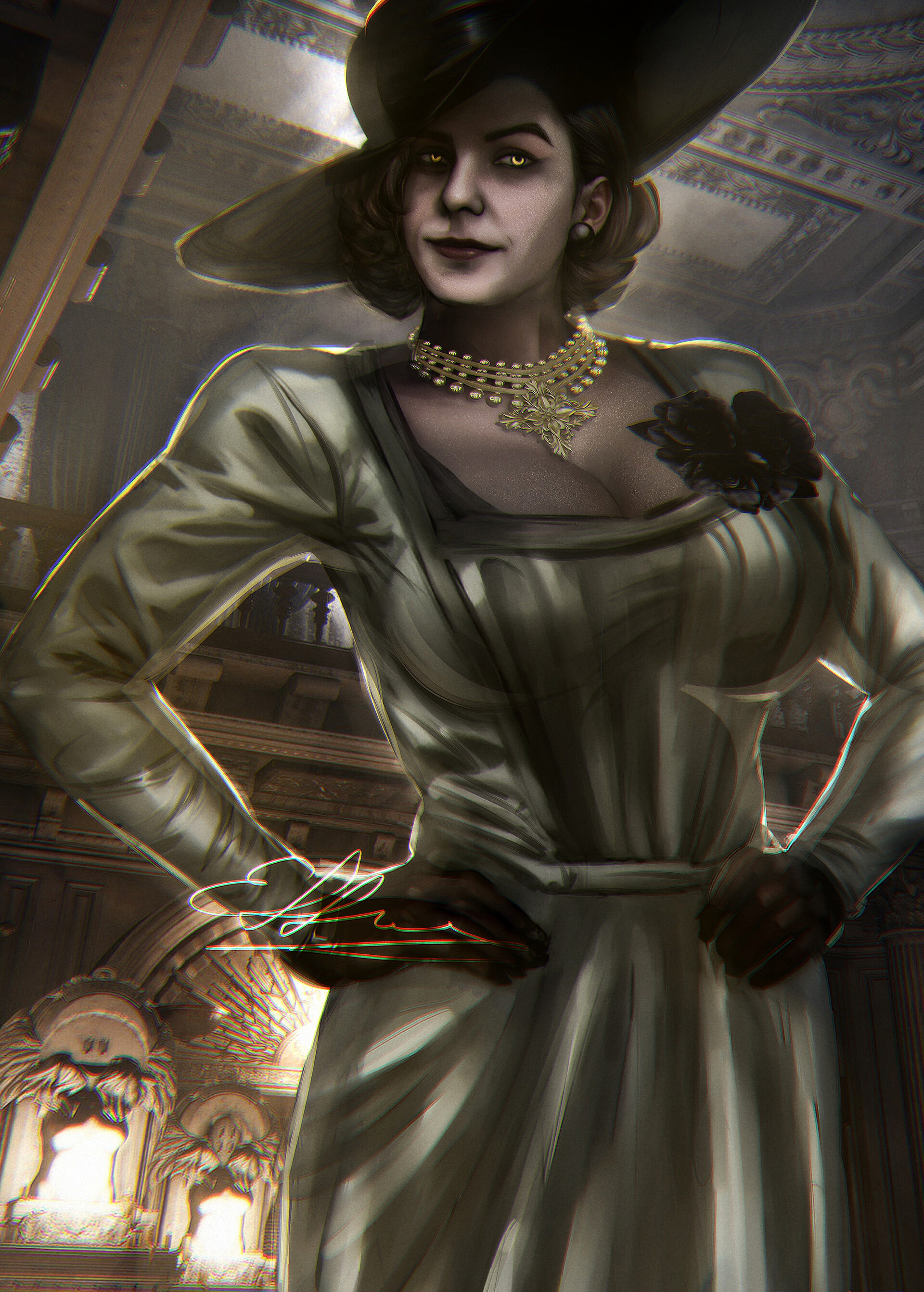 ArtStation - Lady Dimitrescu