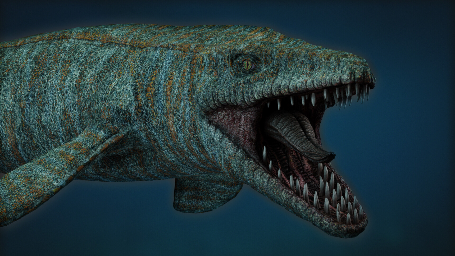 ArtStation - Mosasaurus