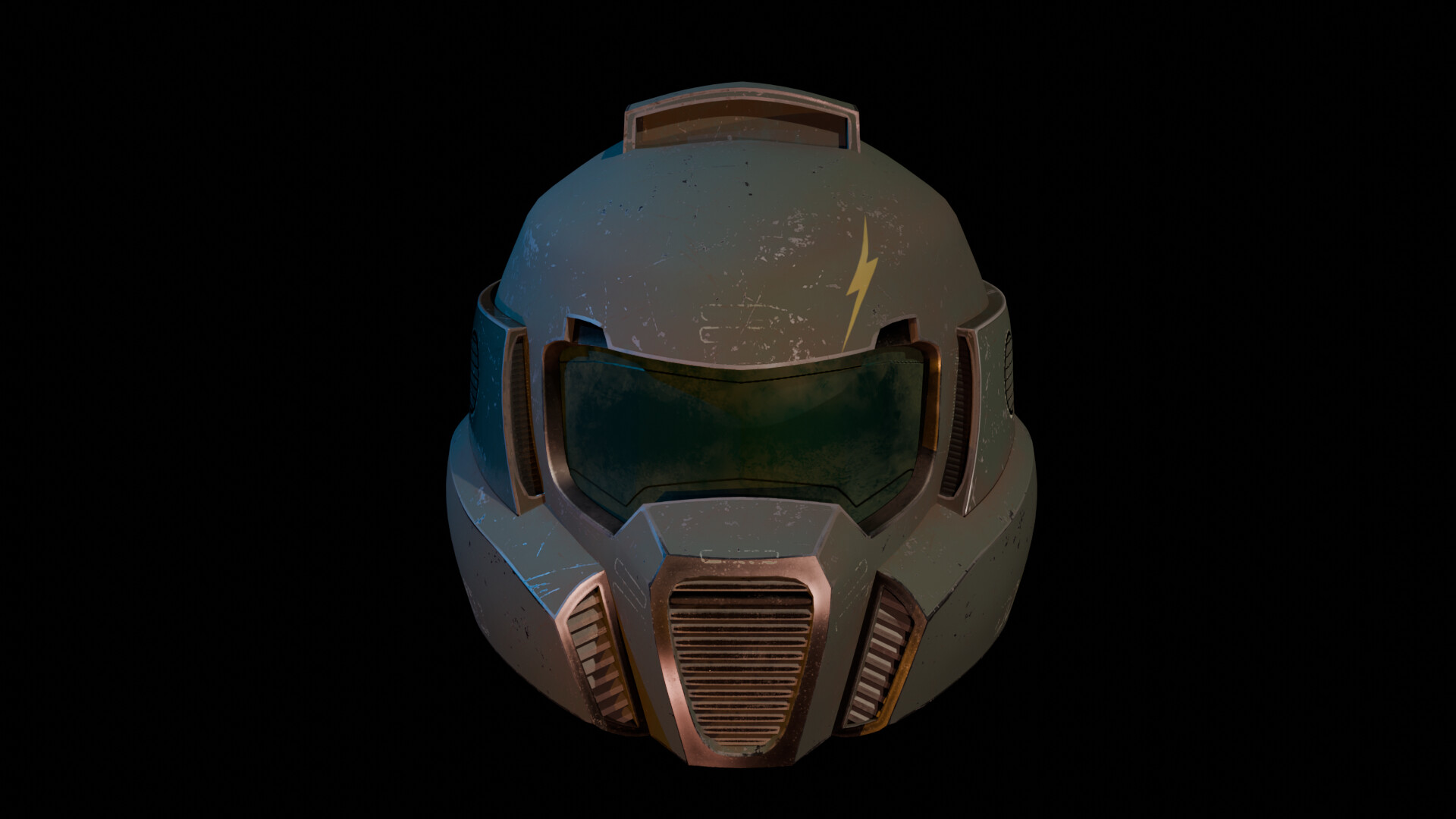 ArtStation - Doom Space Marine Helmet