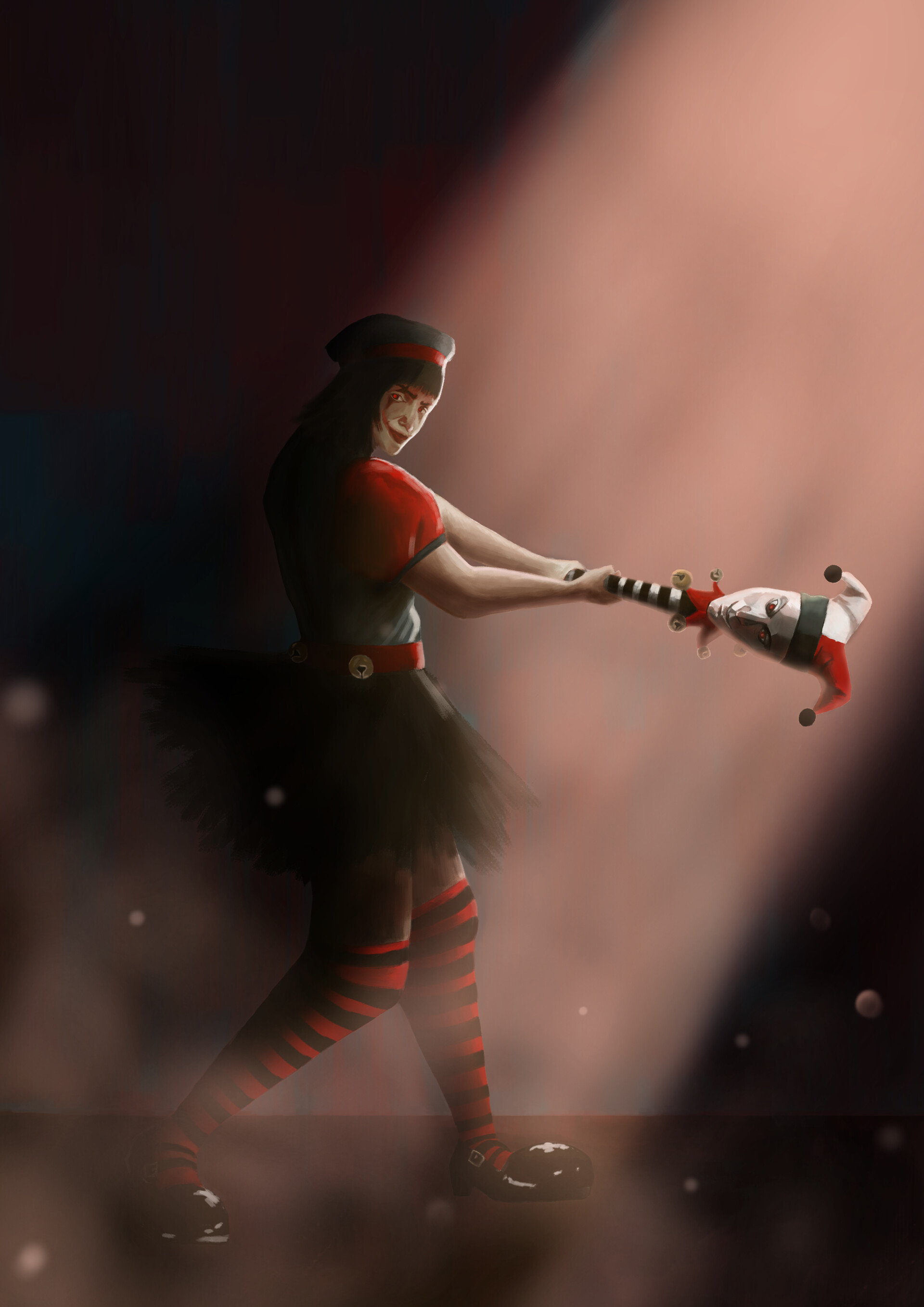 ArtStation - Character Desing: Evil Clown