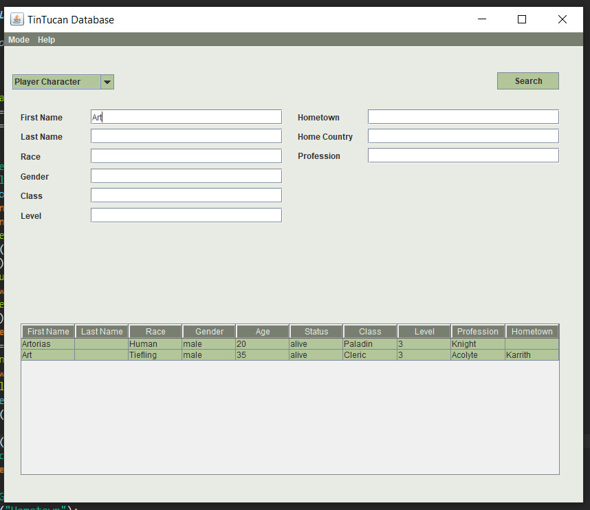 ArtStation - Online Database with UI for Characters