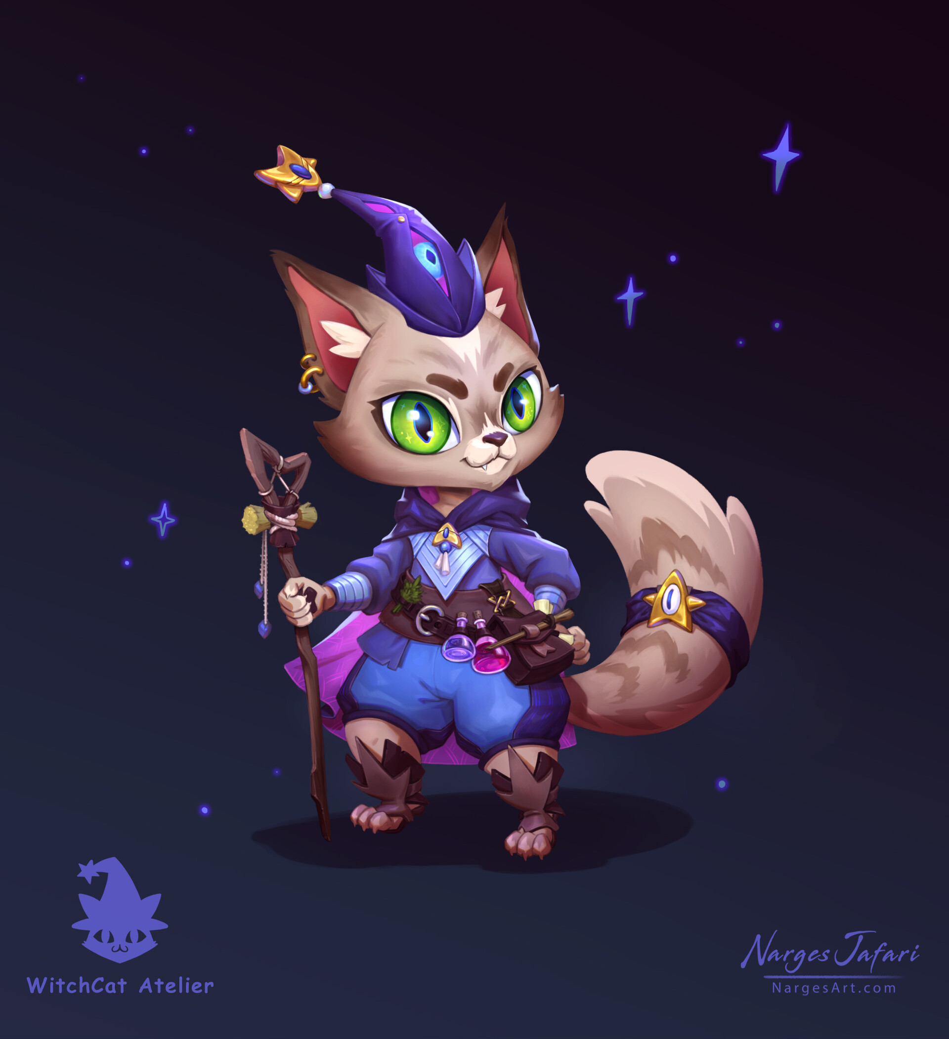 ArtStation - Witchmaster Omen