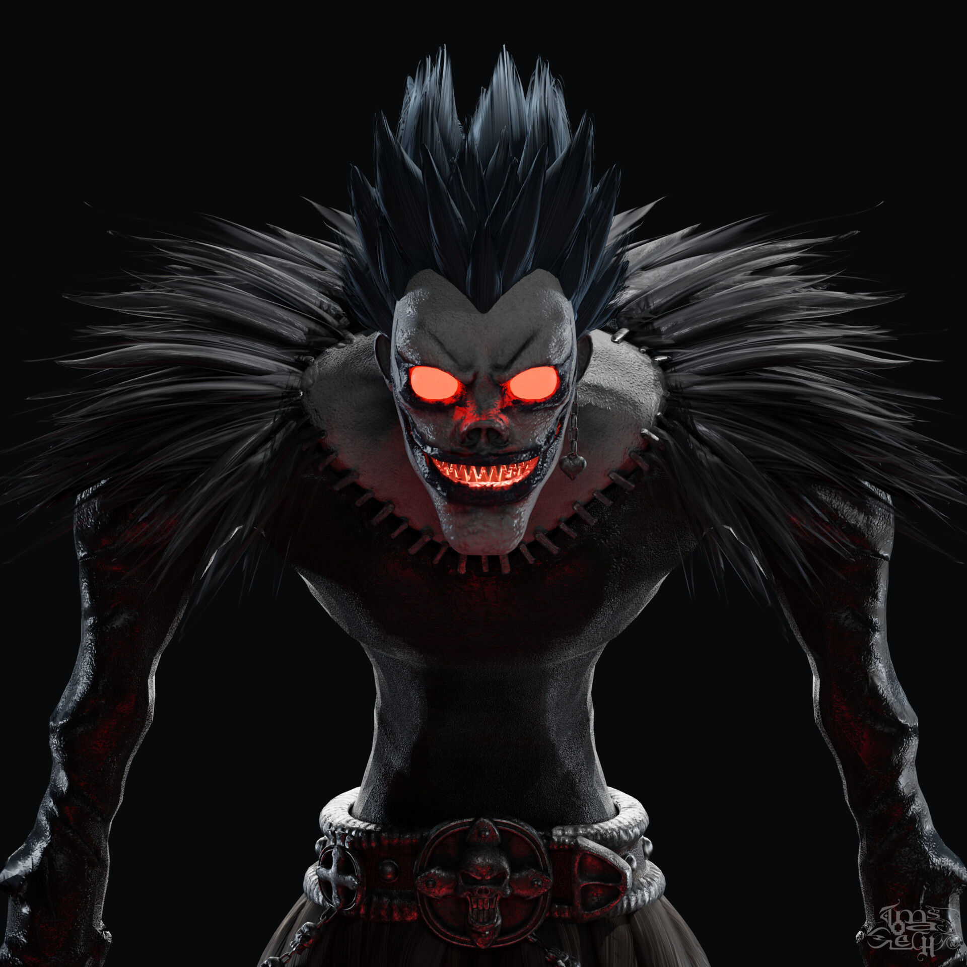 ArtStation - Ryuk Death Note