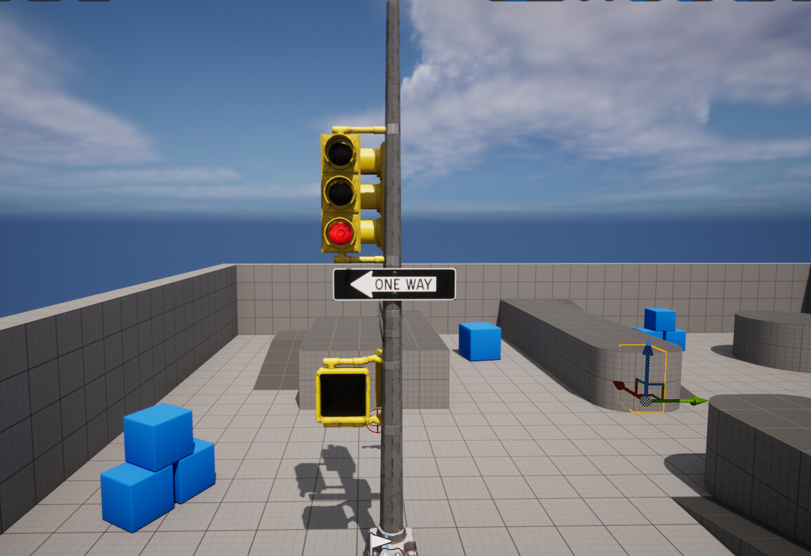 ArtStation - Traffic Light