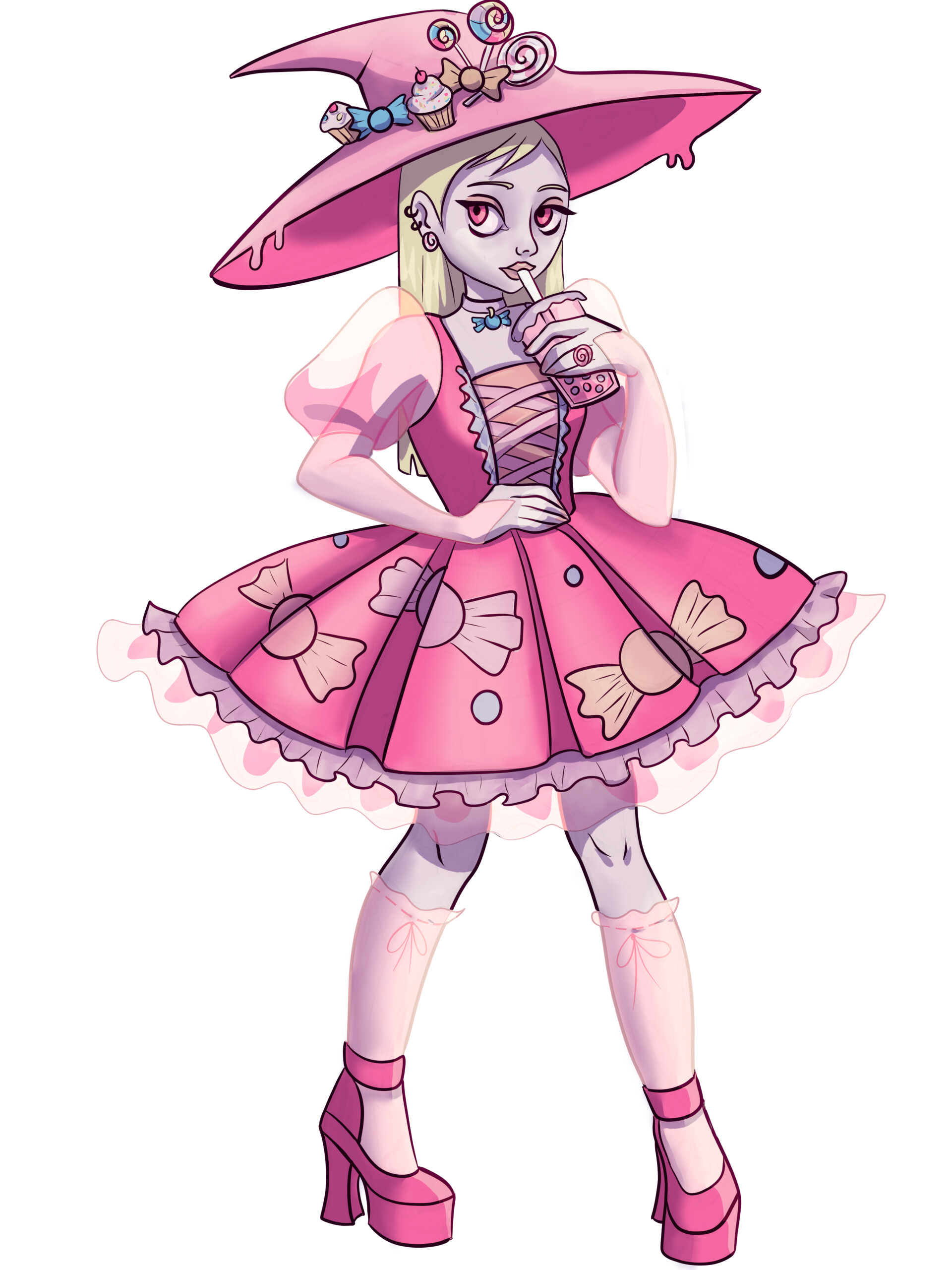 ArtStation - Candy witch