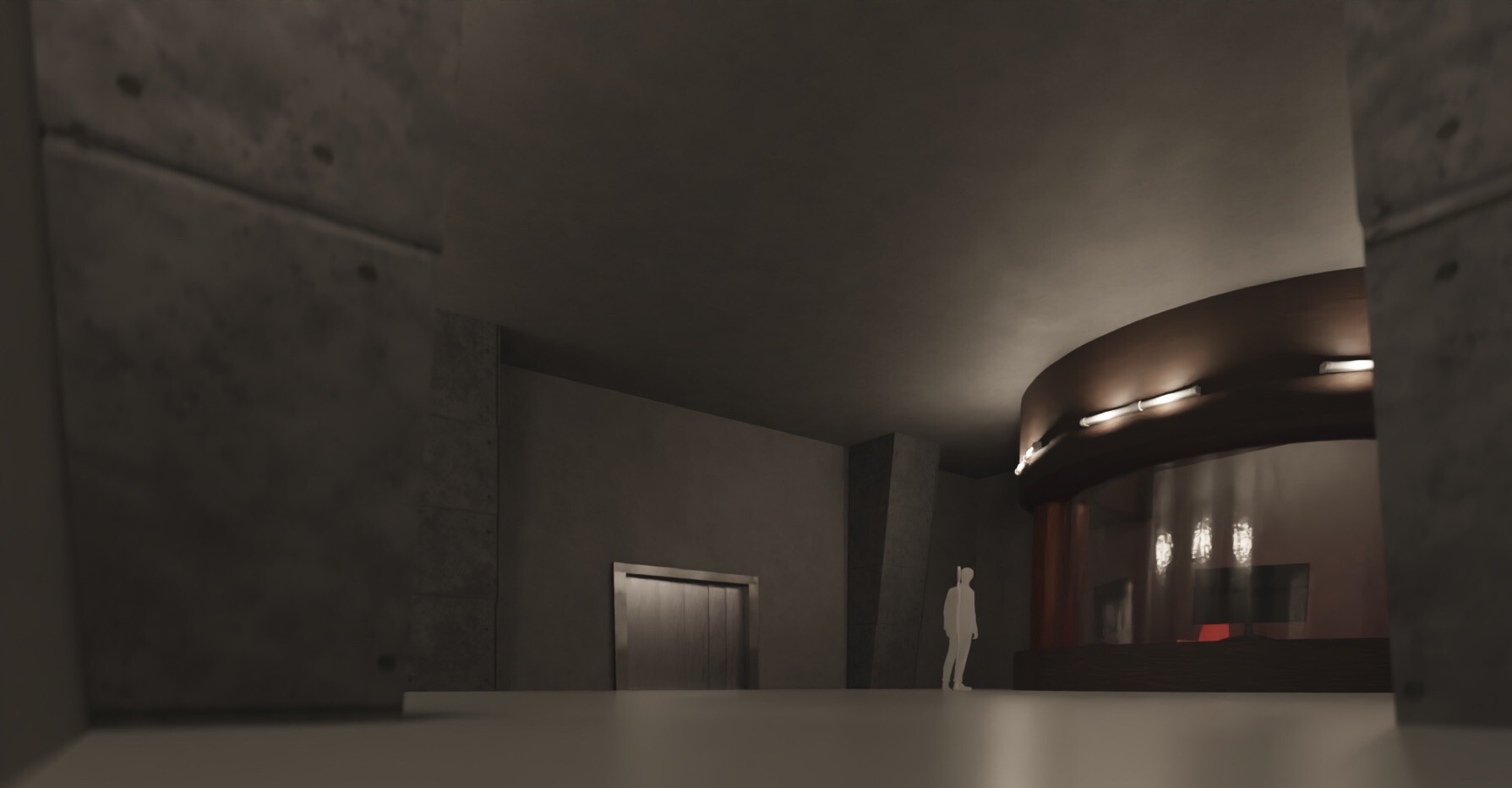 ArtStation - SCP Facility Light Containment Zone Warehouse entrance