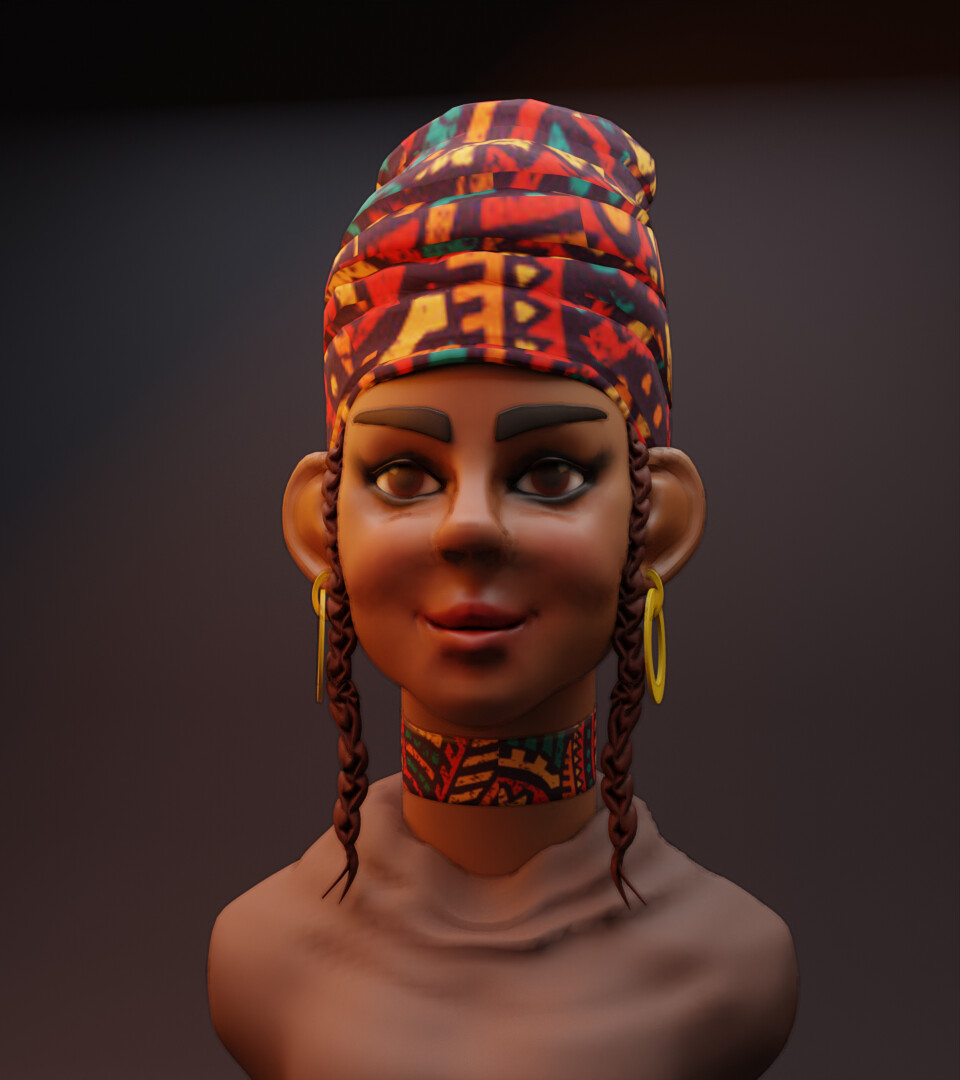 ArtStation - 3d girl
