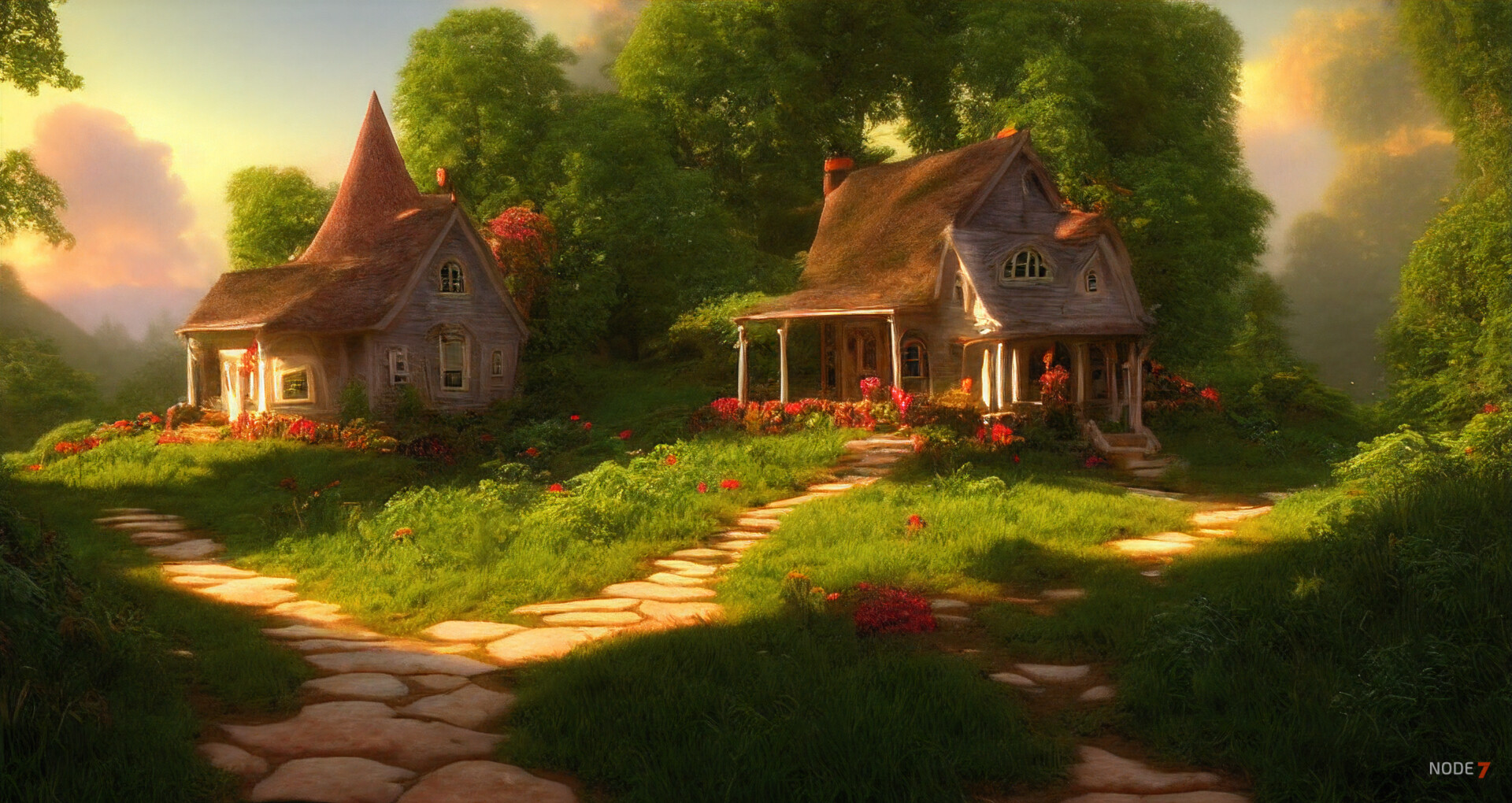 ArtStation - Countryside Cottage