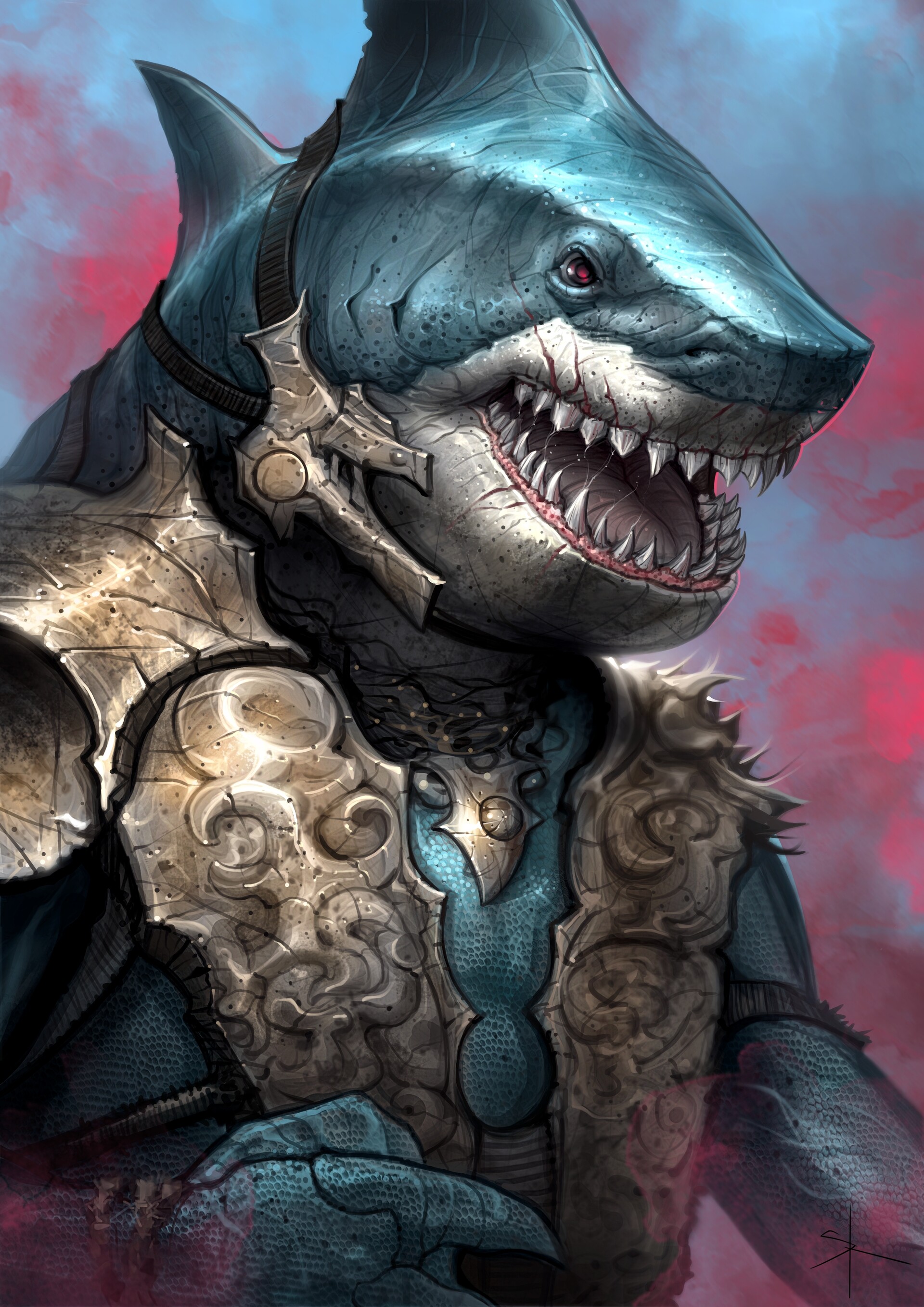 ArtStation - Sharkman