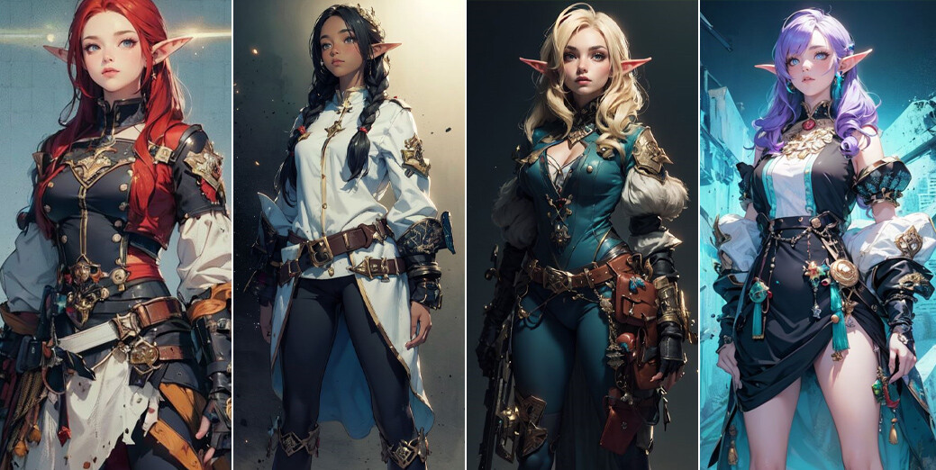 4K Anime Reference Art for Artists and Enthusiasts - 500 Huge Majestic ...