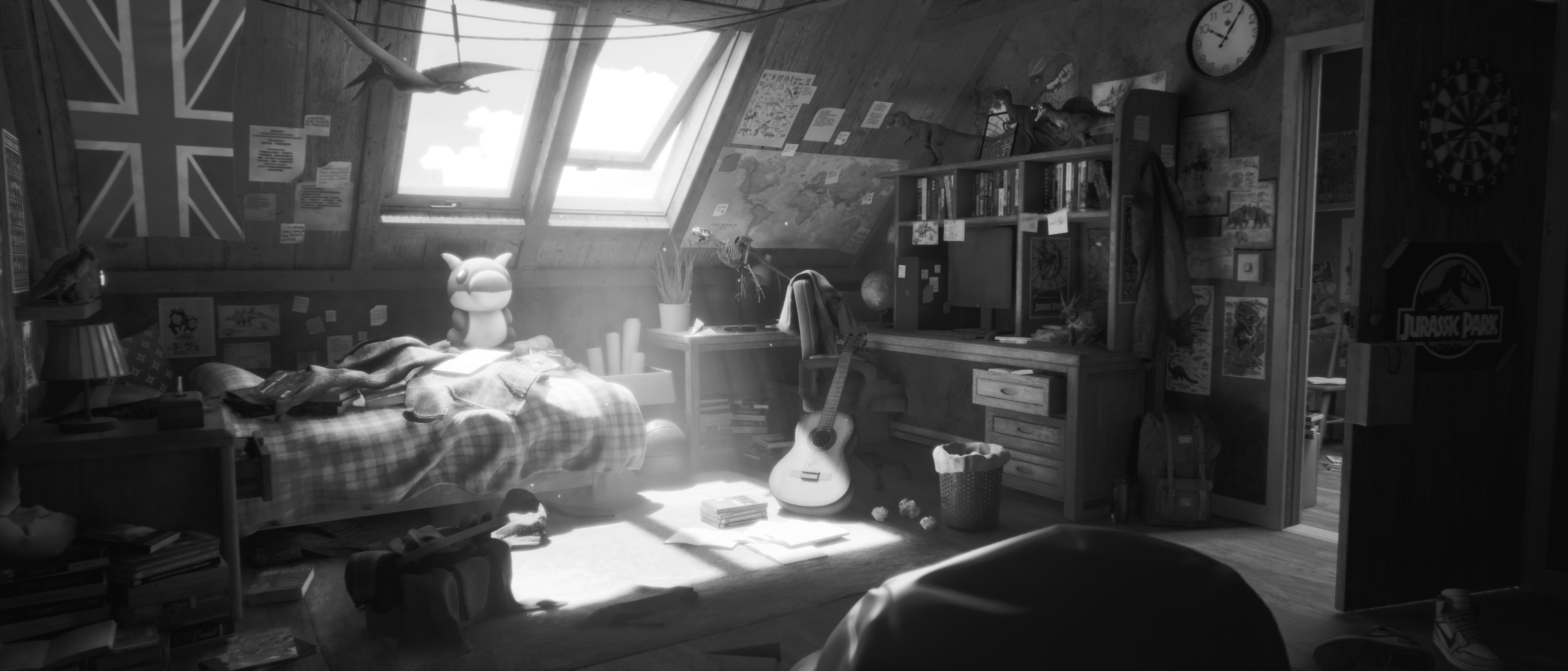 Harsh Blue - HarshBlue- Jiacheng Dong- Bedroom- Concept by zhouxianglan