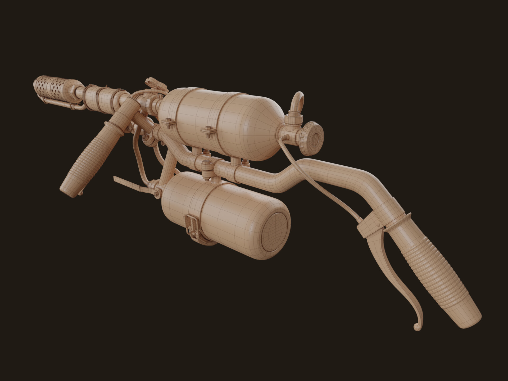 Shalton Correya - Flamethrower Post Apocalyptic