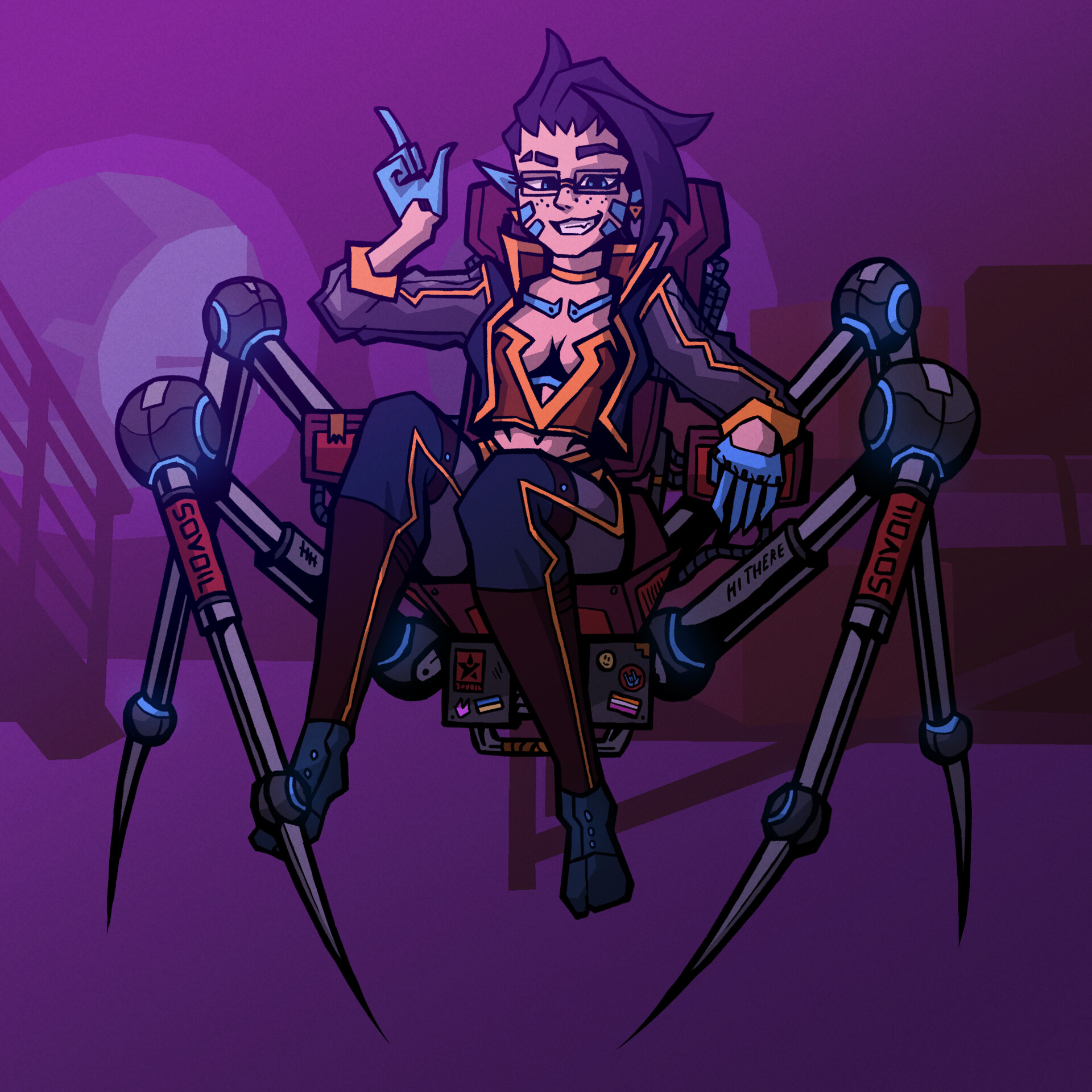 Matthew Reger - Cyberpunk Characters Vol.5