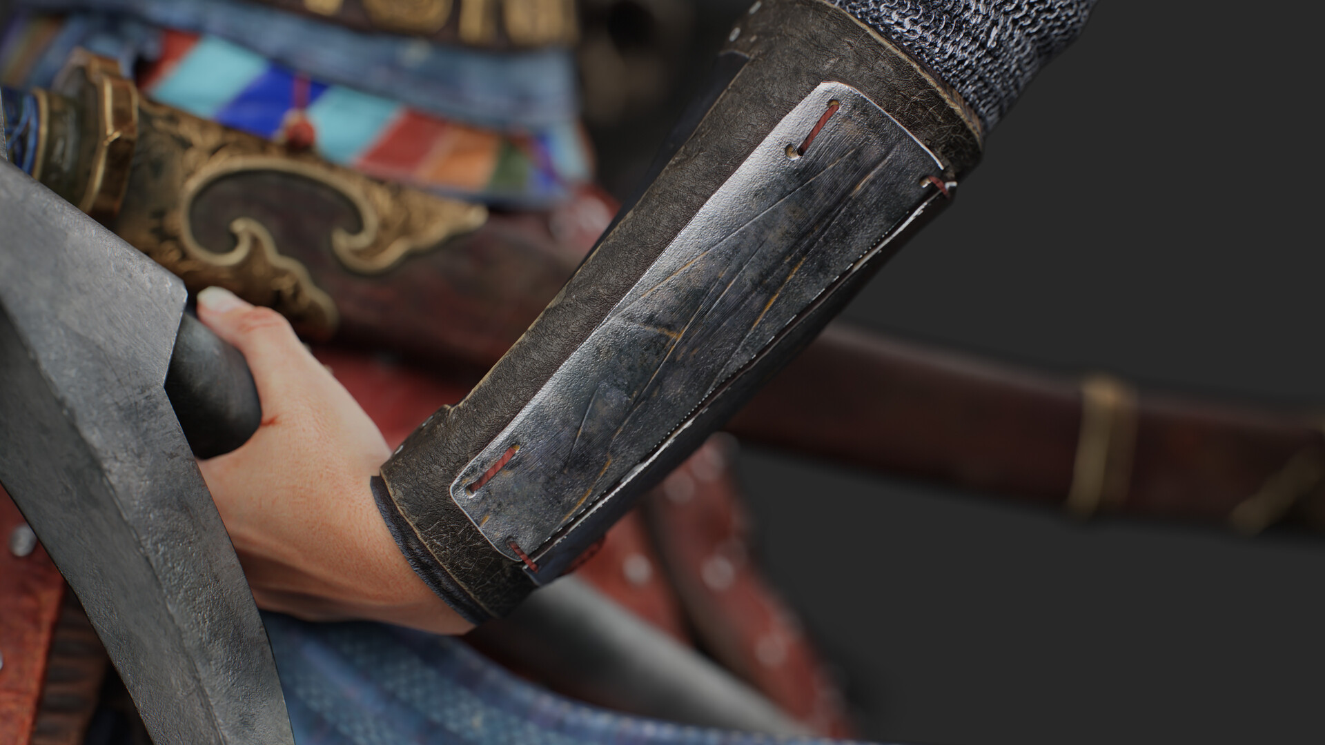 Anastasia Kukosh | 3D Character Artist portfolio - DRAGON WARRIOR ...