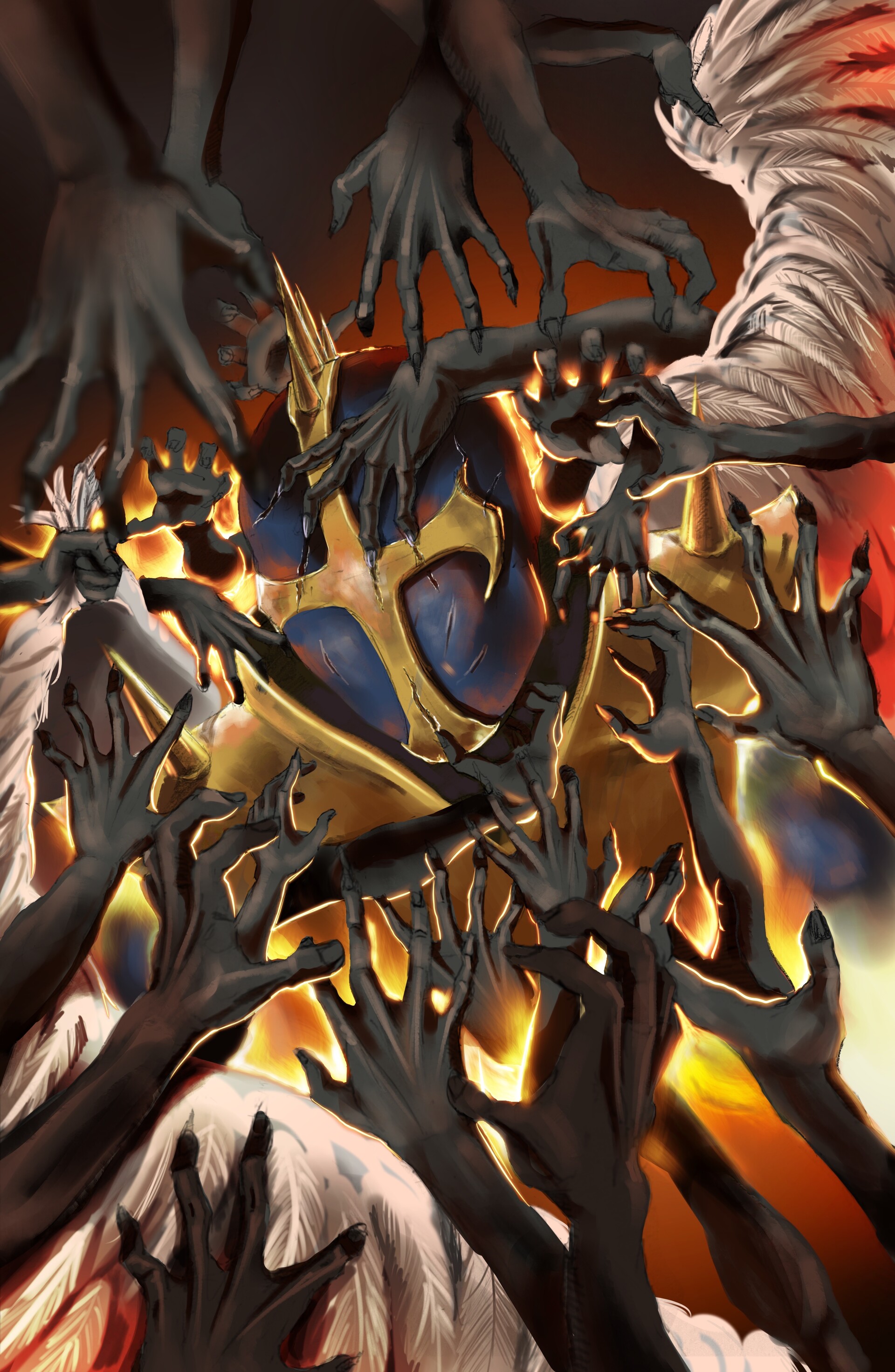 ArtStation - The Scorched Redeemer in Hell