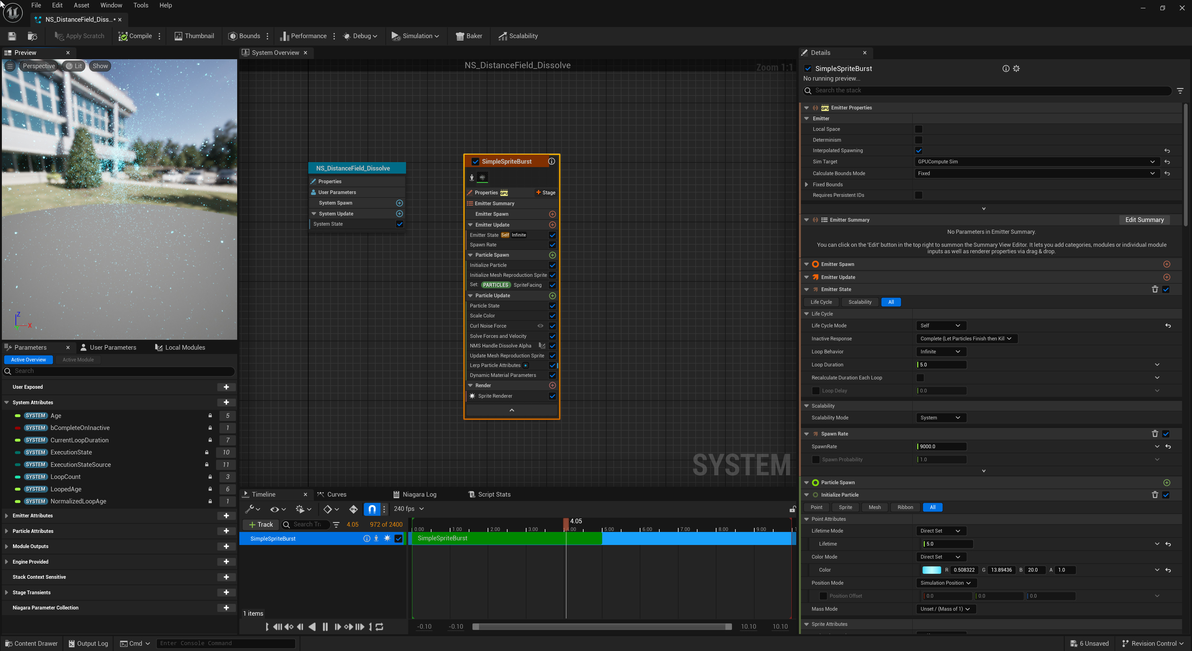3D Design and Tech Art - Niagara VFX