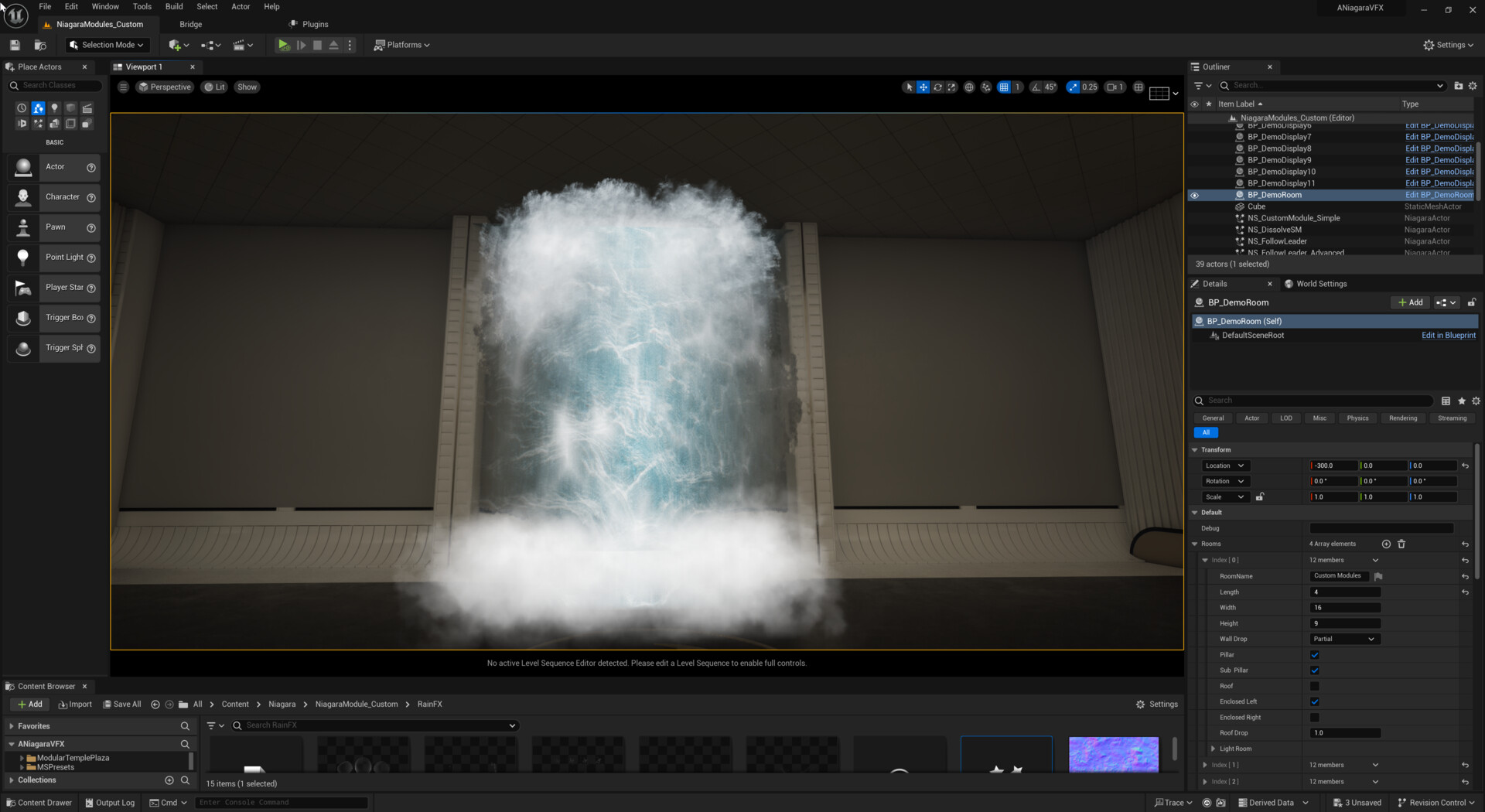 3D Design and Tech Art - Niagara VFX