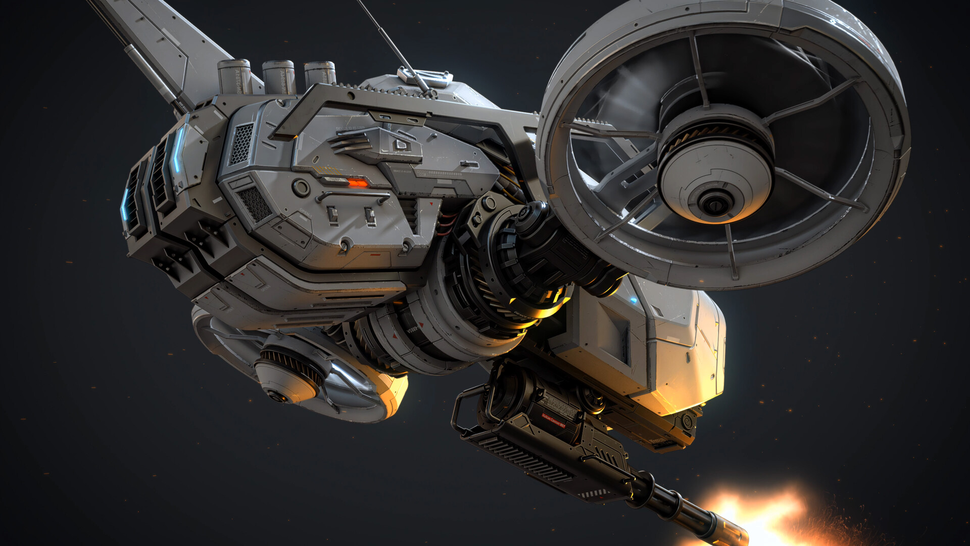 REX Hsu - Sci-Fi Vehicle Series-Drone 01