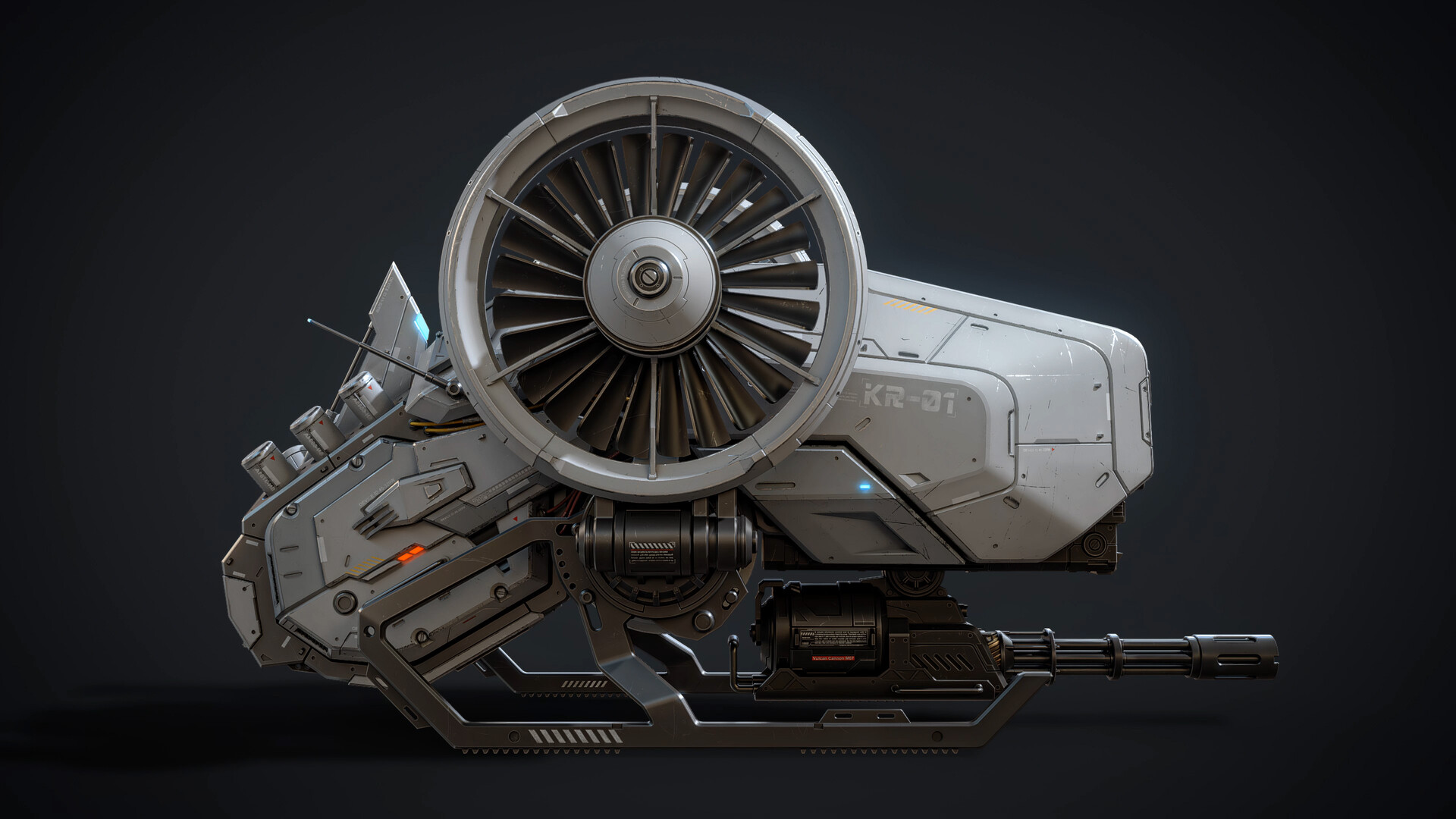 REX Hsu - Sci-Fi Vehicle Series-Drone 01