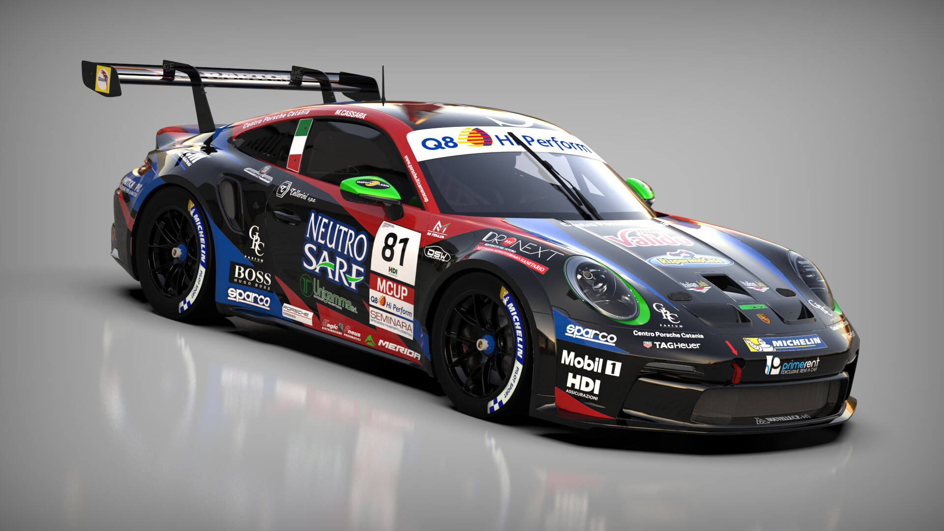 ArtStation - raptor Engineering 2023 Livery | Porsche Carrera Cup Italy ...