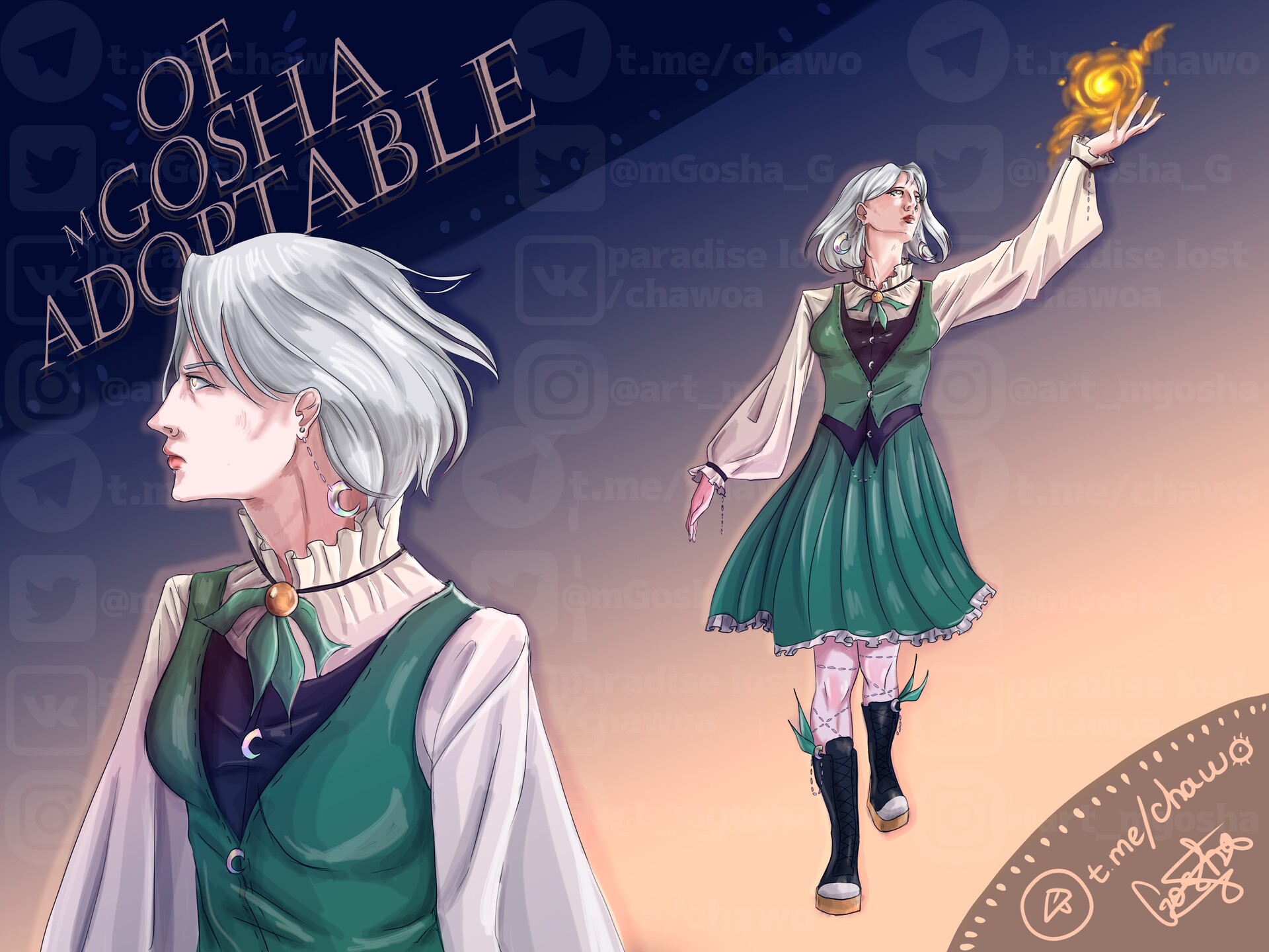 ArtStation - adoptable of mGosha (me) part 2