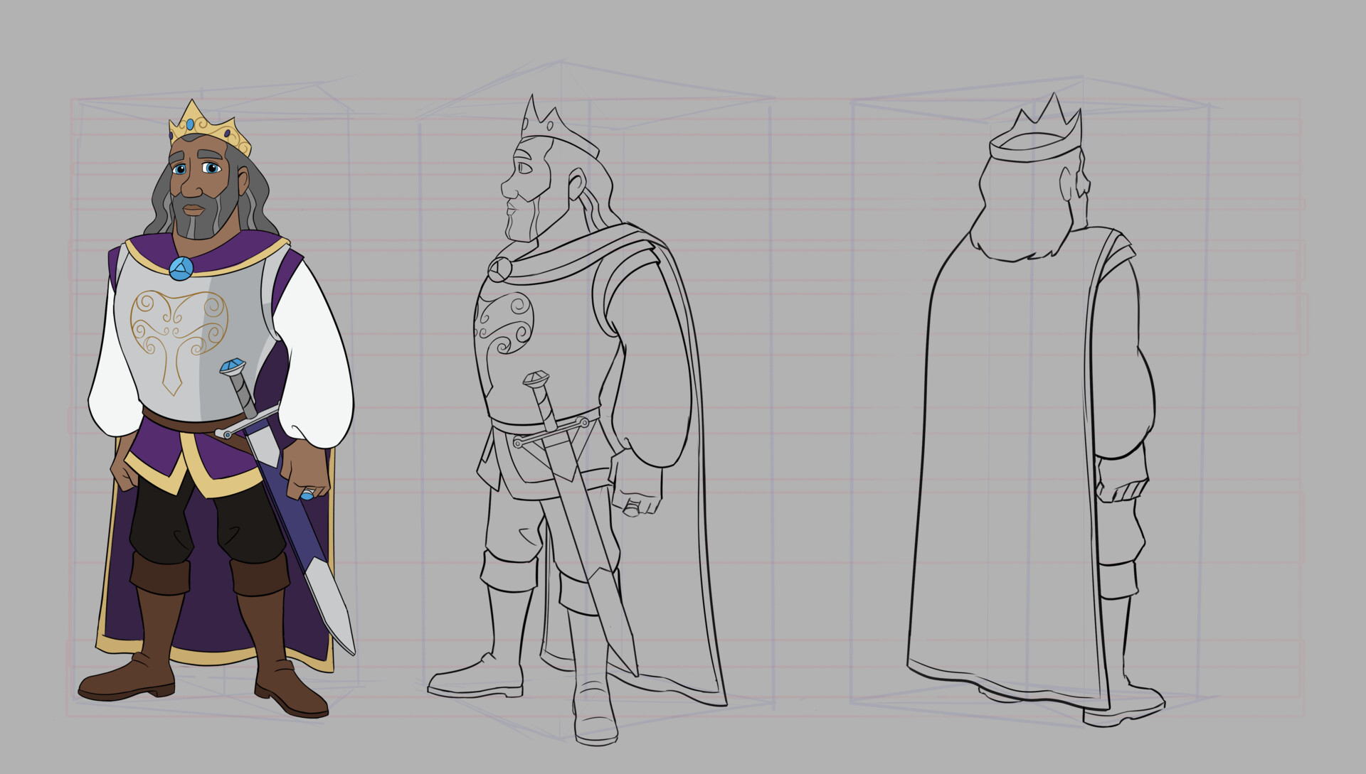 Grace Bennett - Ballerina - Character Design