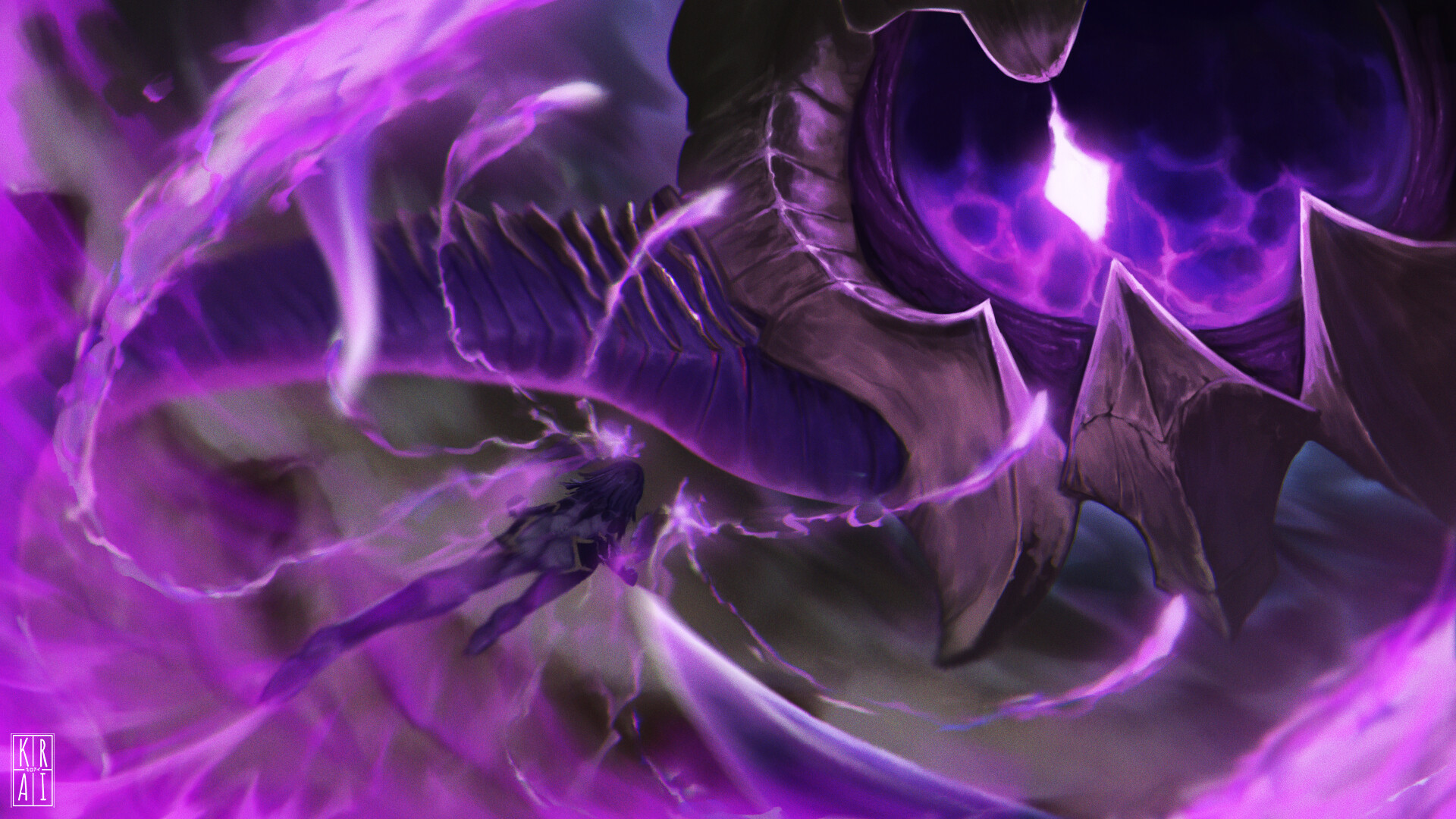 ArtStation - Kai'sa vs Vel'Koz League of Legends