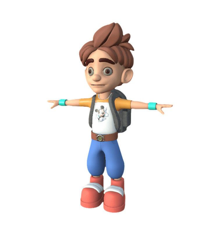 ArtStation - 3D_Cartoon_Character
