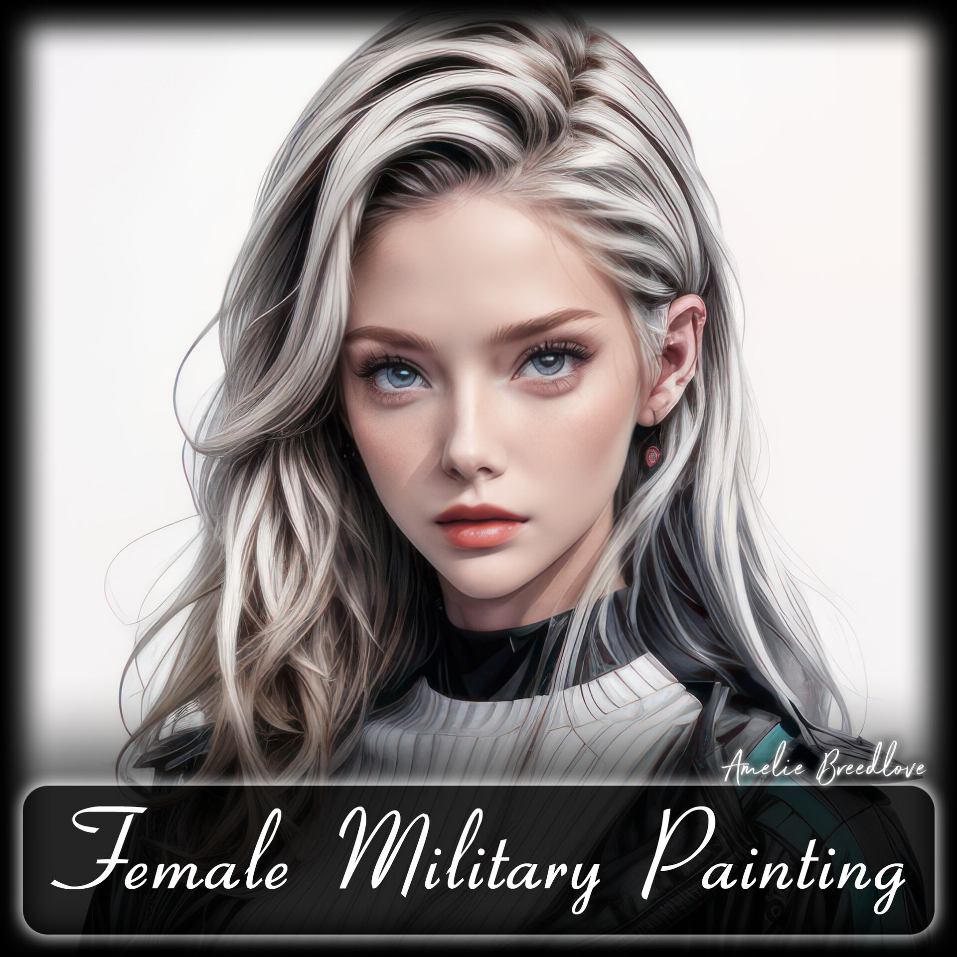 ArtStation - 420 Female Military Painting Reference Pack | 4K | v.7