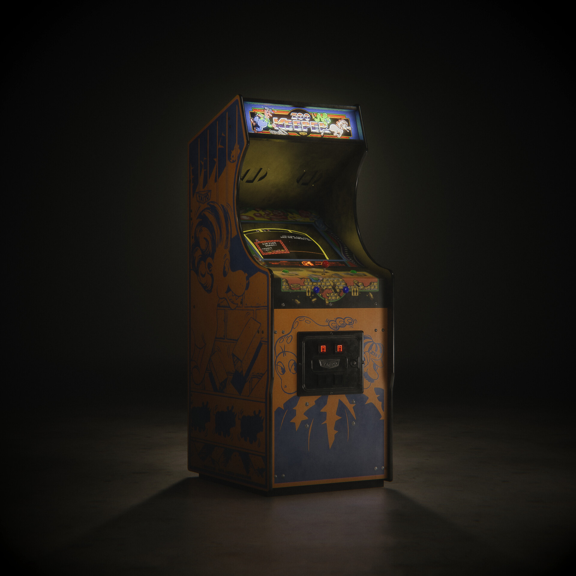 ArtStation - Zoo Keeper - Arcade Cabinet