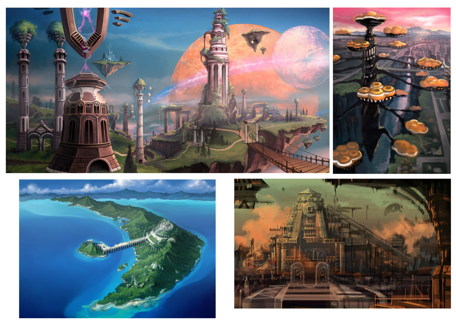 logosles Lee - Environment concept art projects I worked on from 2004 ...
