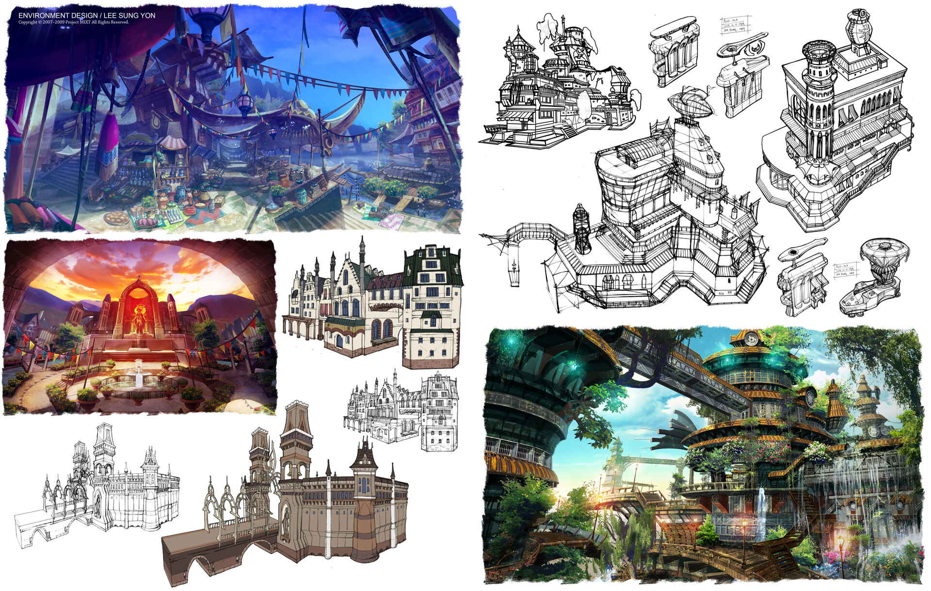 logosles Lee - Environment concept art projects I worked on from 2004 ...