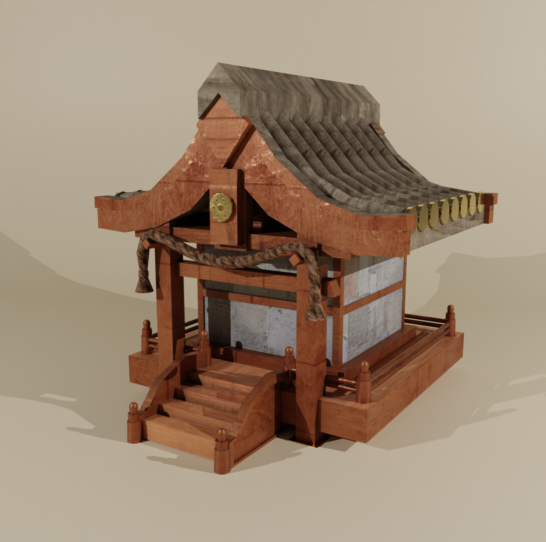 ArtStation - Shinto Shrine