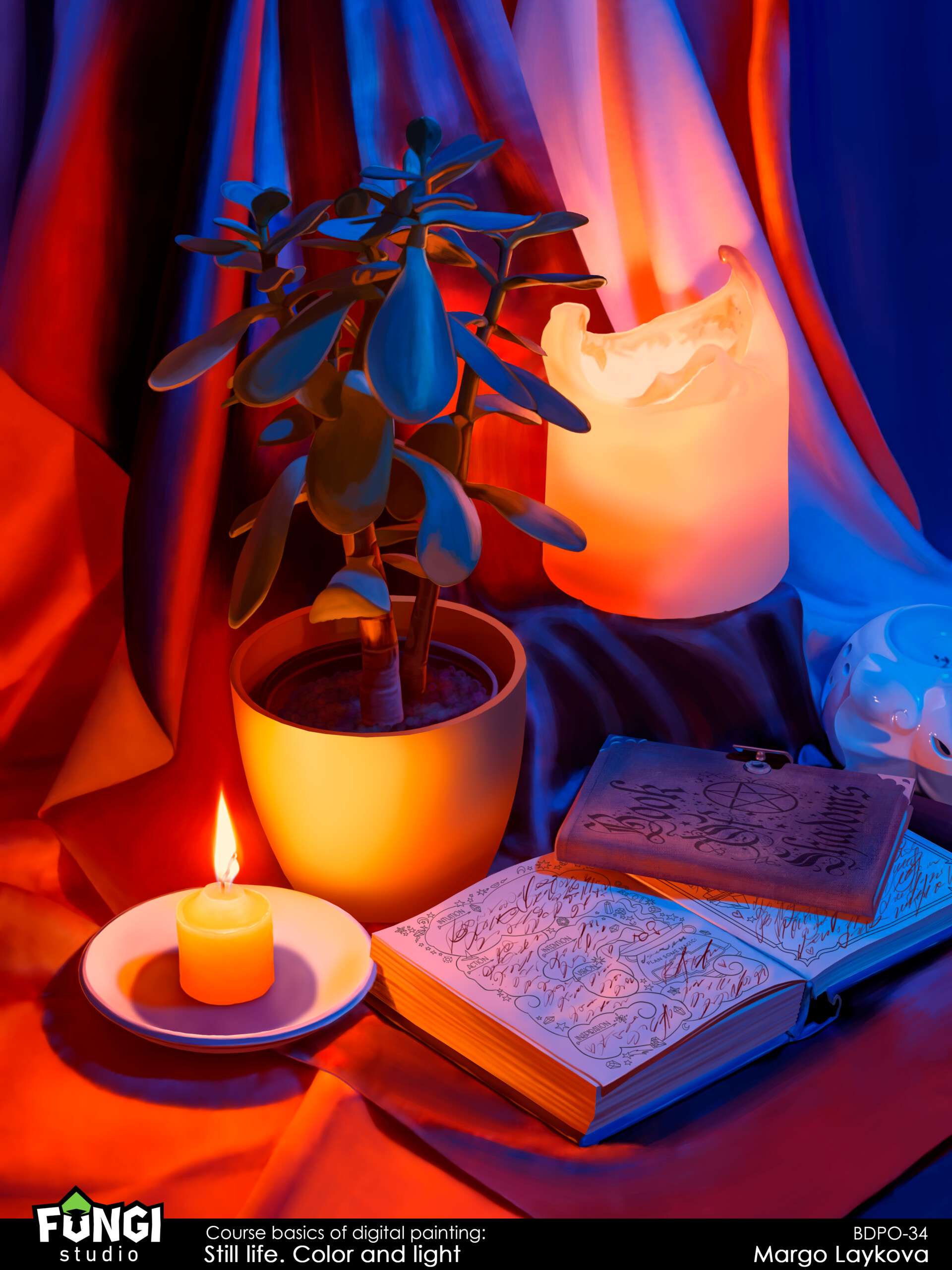 ArtStation - Still life. Color and light