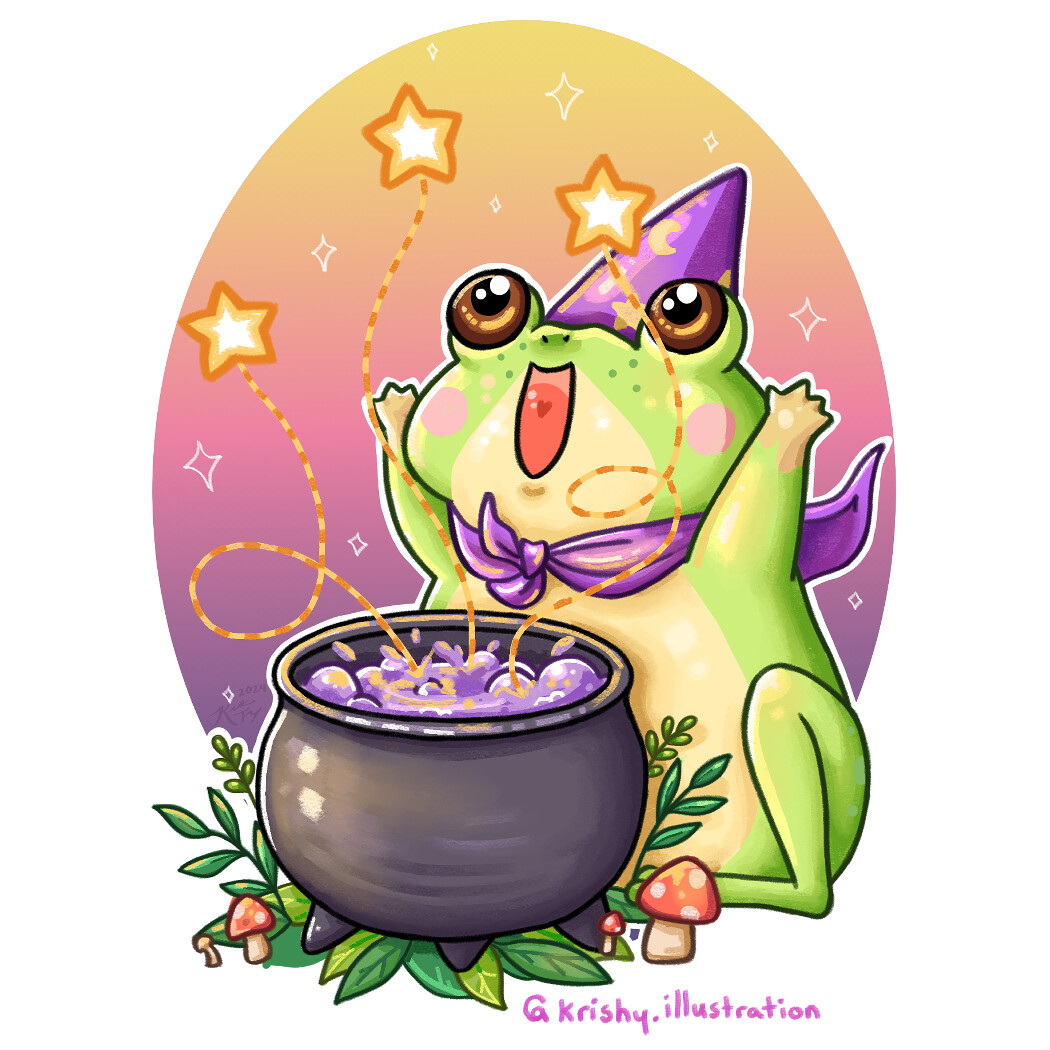 ArtStation - Frog Magic