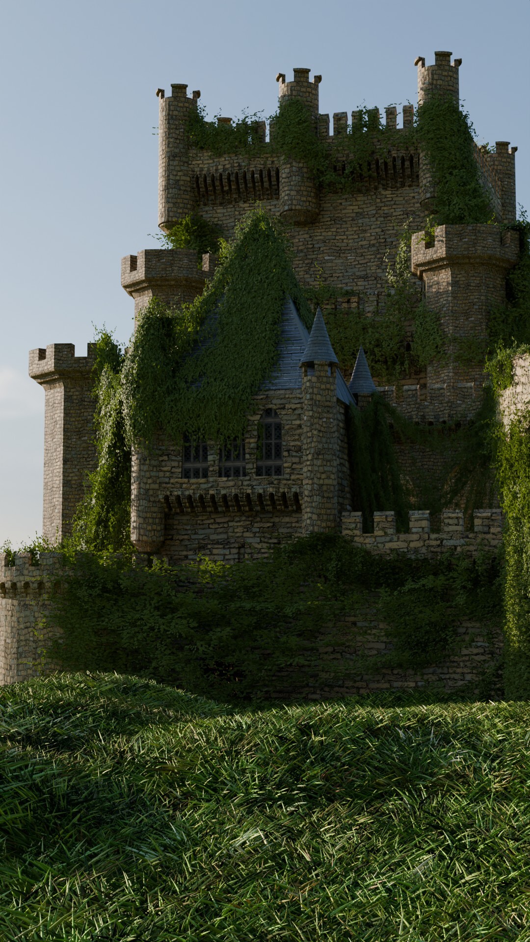 ArtStation - Abandoned castle