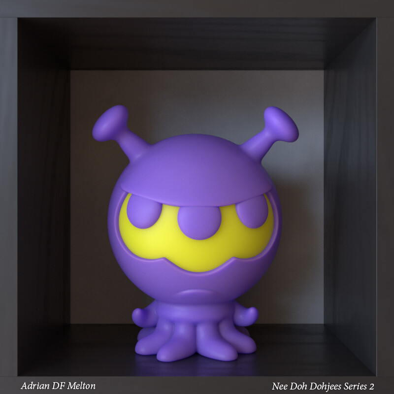 ArtStation - NeeDoh Dohjees - Series 2 - Alien