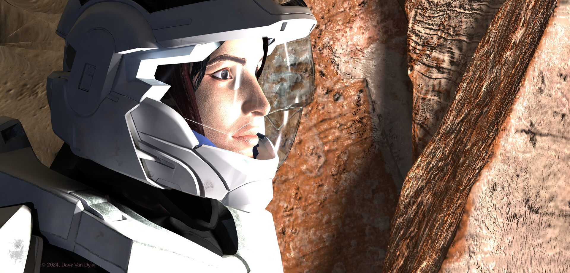 ArtStation - Janet Discovers a Passage