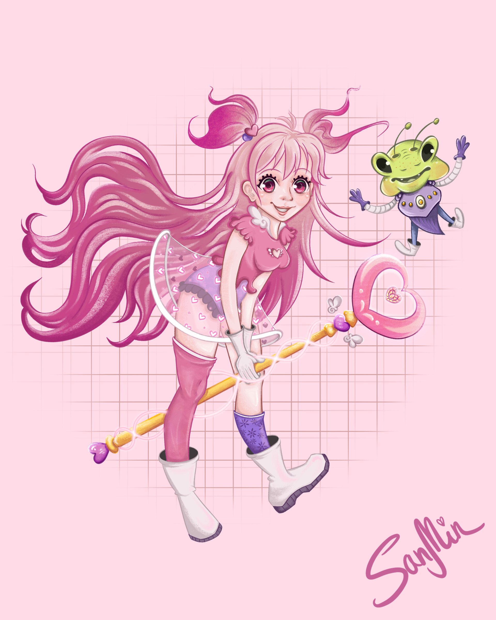 ArtStation - Magic Space Girl