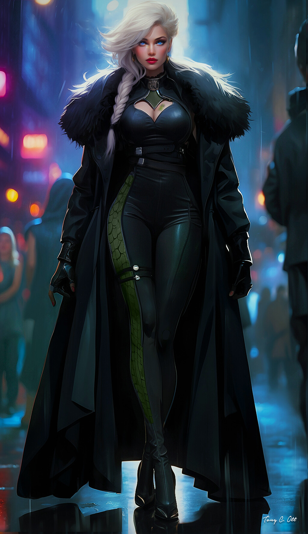 ArtStation - NEON CITY KILLER "HOT DREAMS"