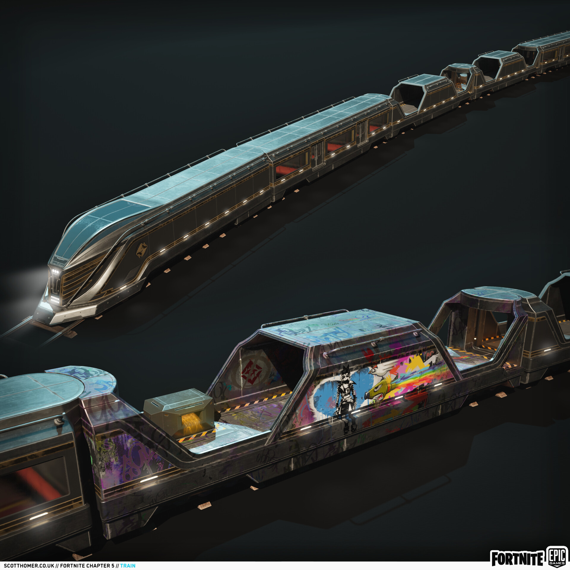 Scott Homer - Fortnite CH5 Season 1 - The Train