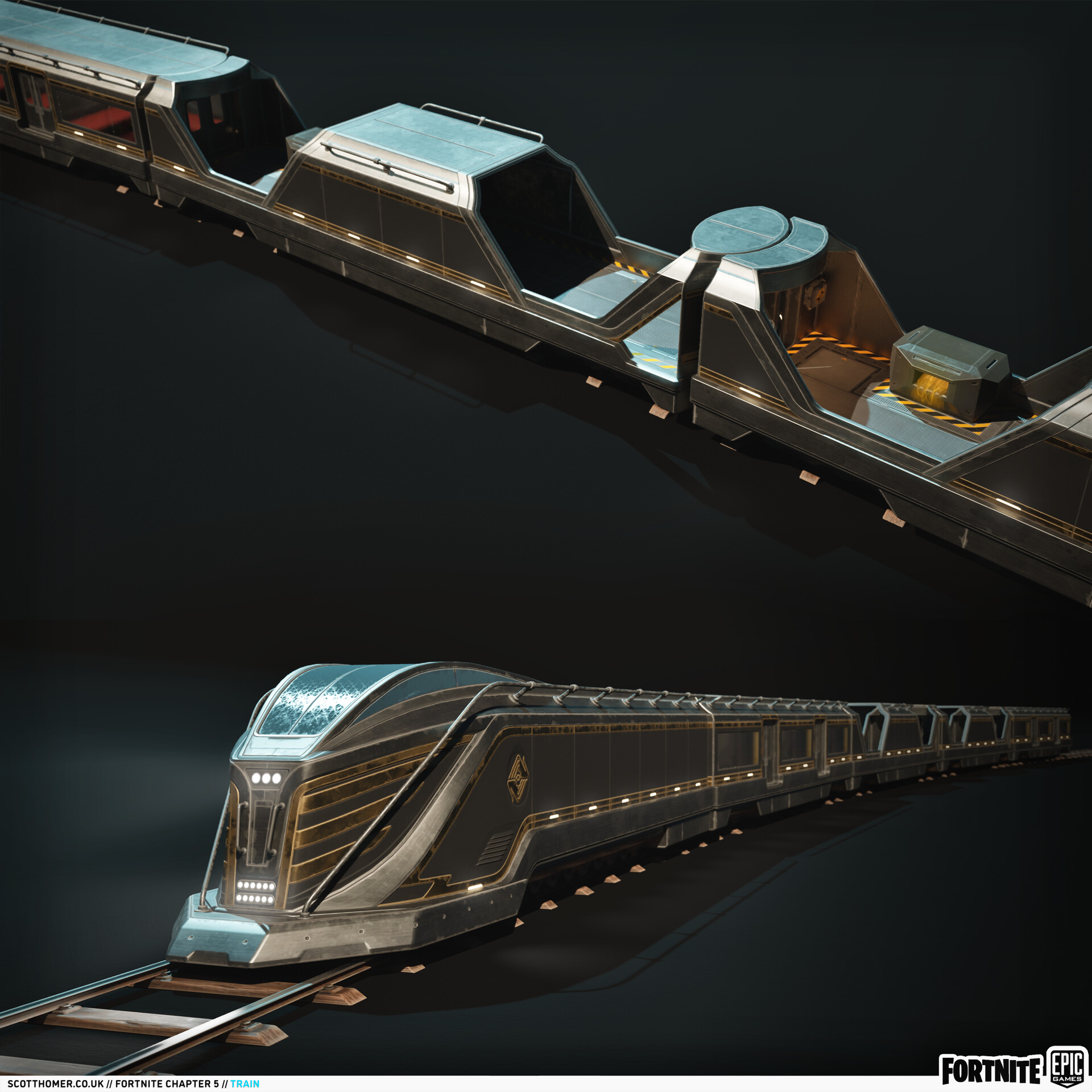 Scott Homer - Fortnite CH5 Season 1 - The Train