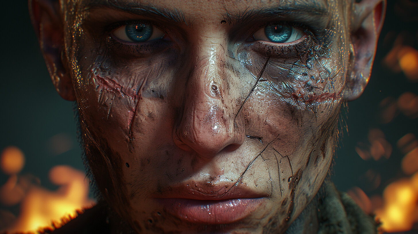 ArtStation - Scarred Faces