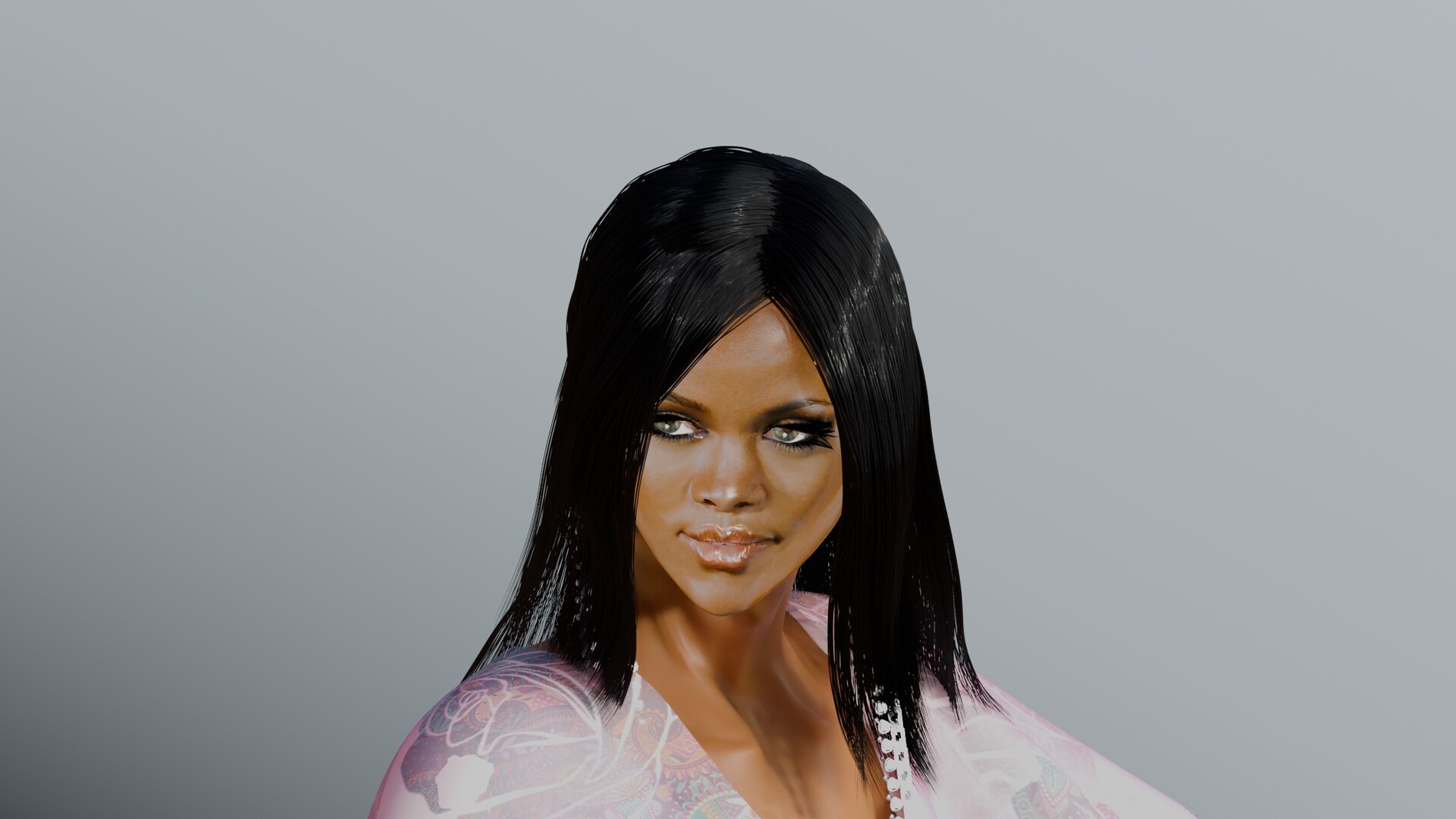 ArtStation - Rihanna 3d