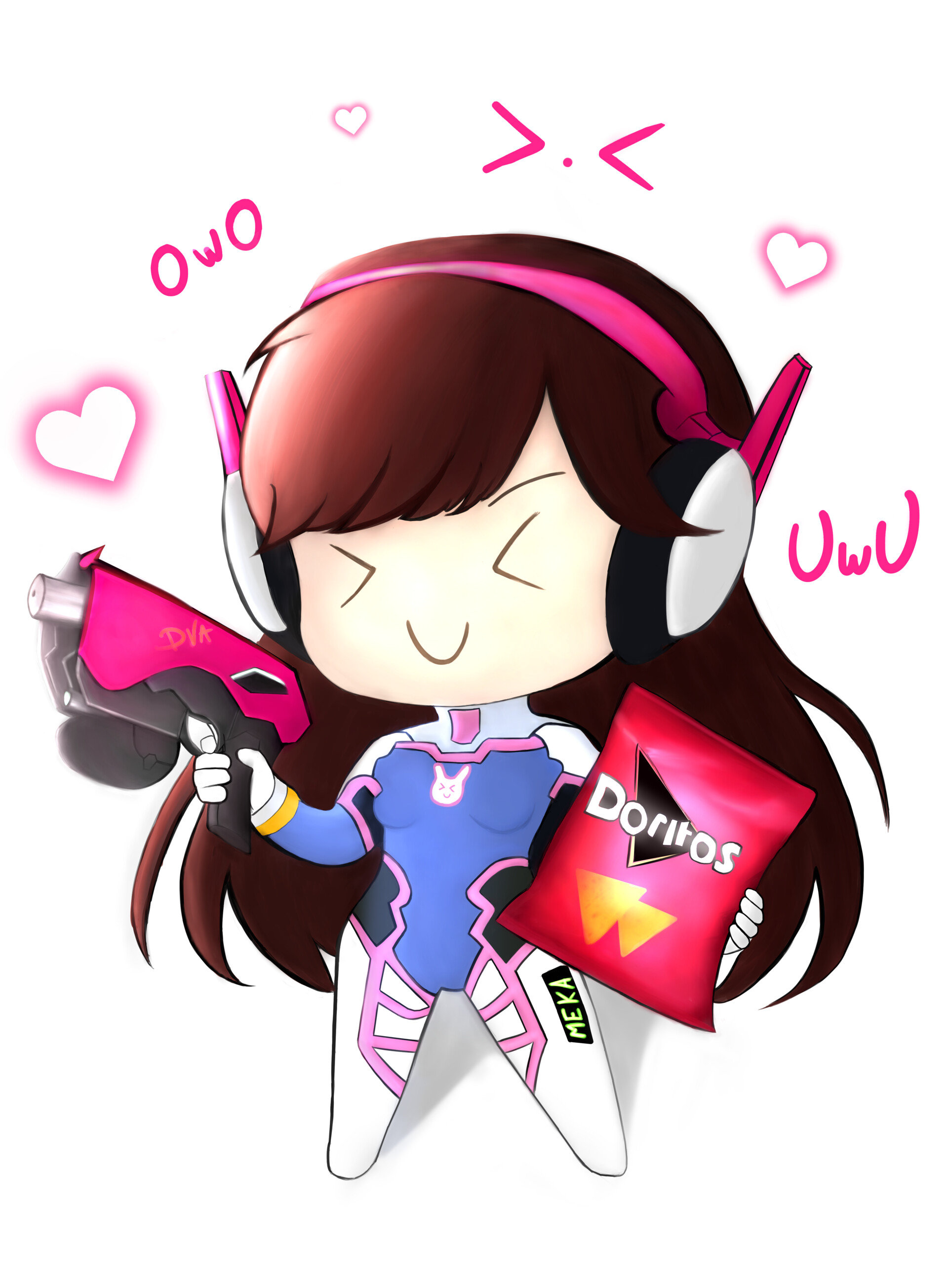 ArtStation - Chibi Dva
