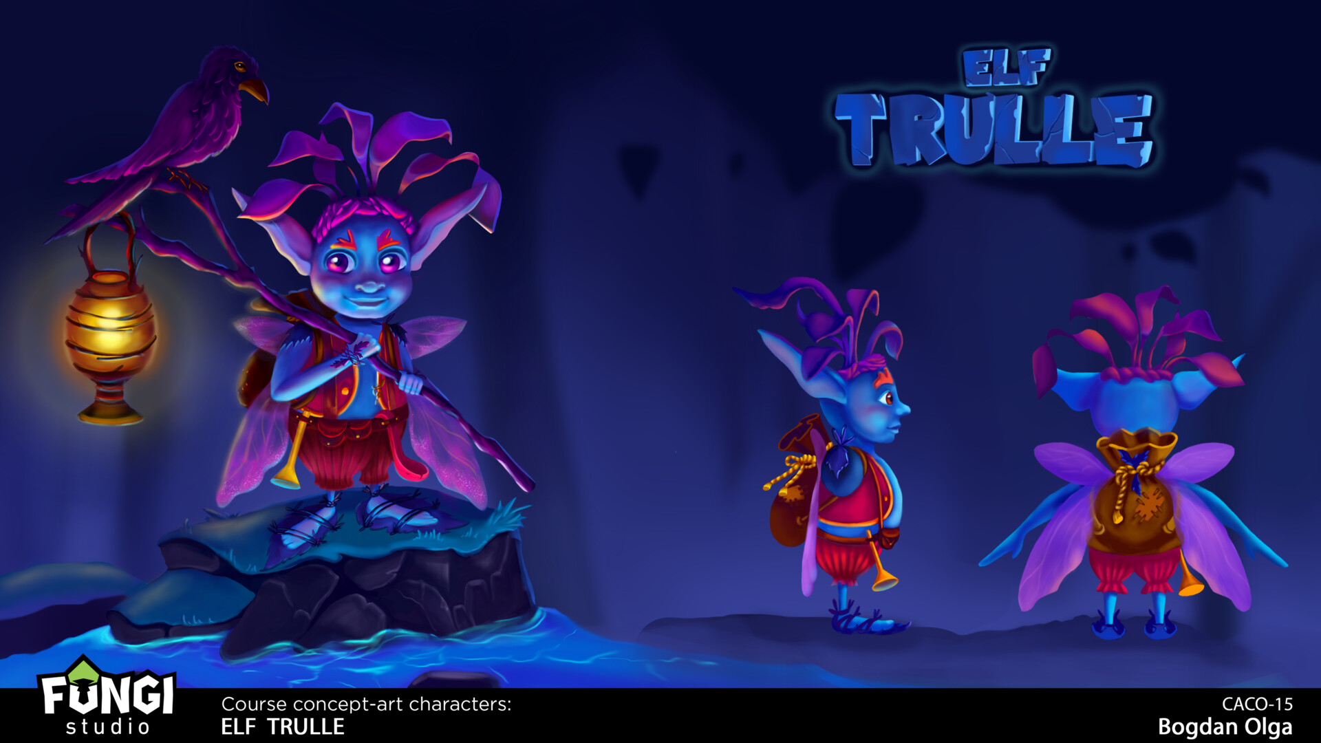 ArtStation - Concept art -Elf Trulle