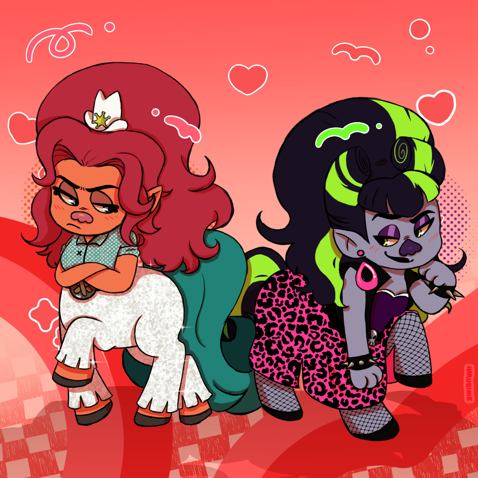 ArtStation - The Country rivals - Commission