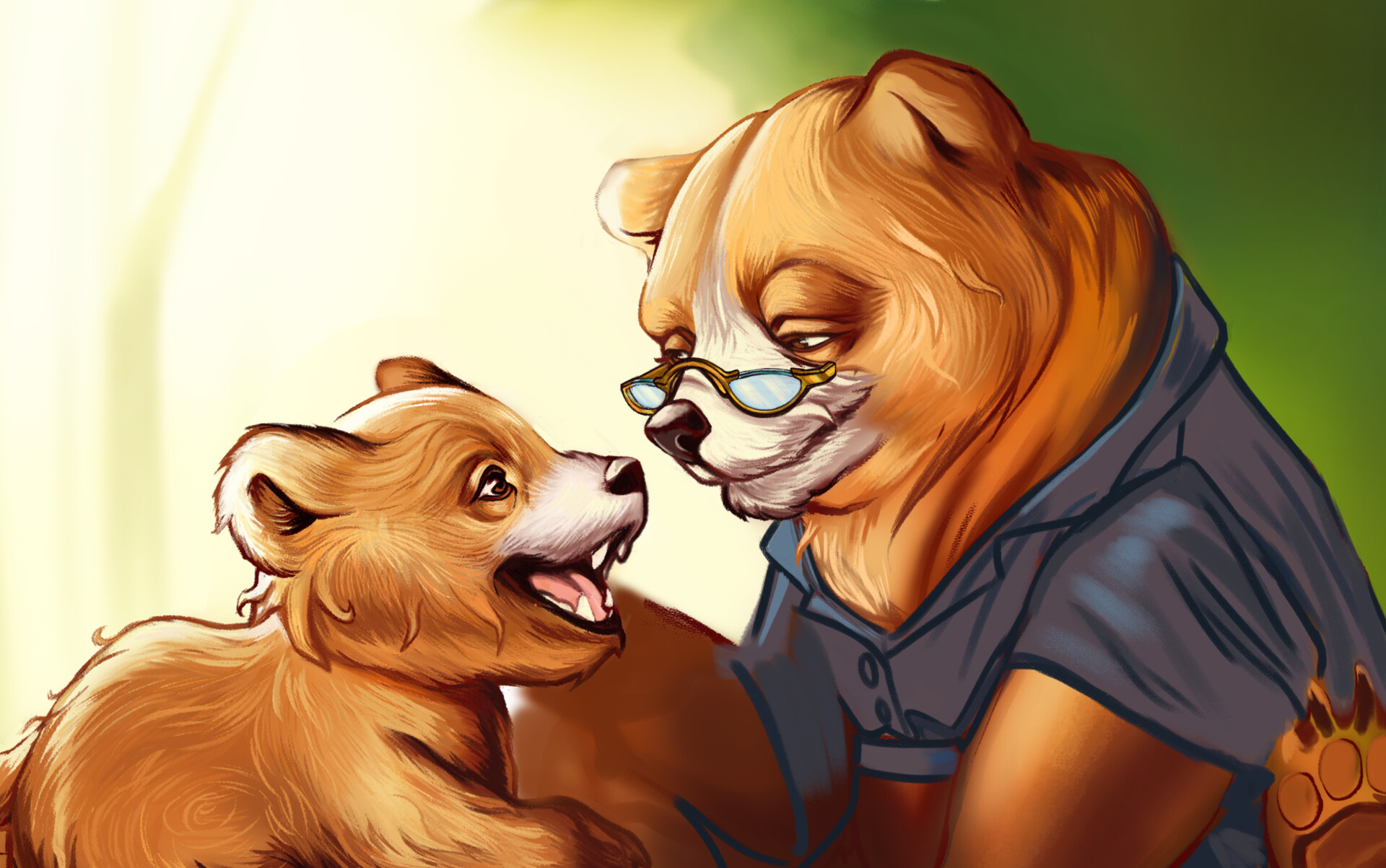 ArtStation - Children's Book Characters - Bella & Daisy
