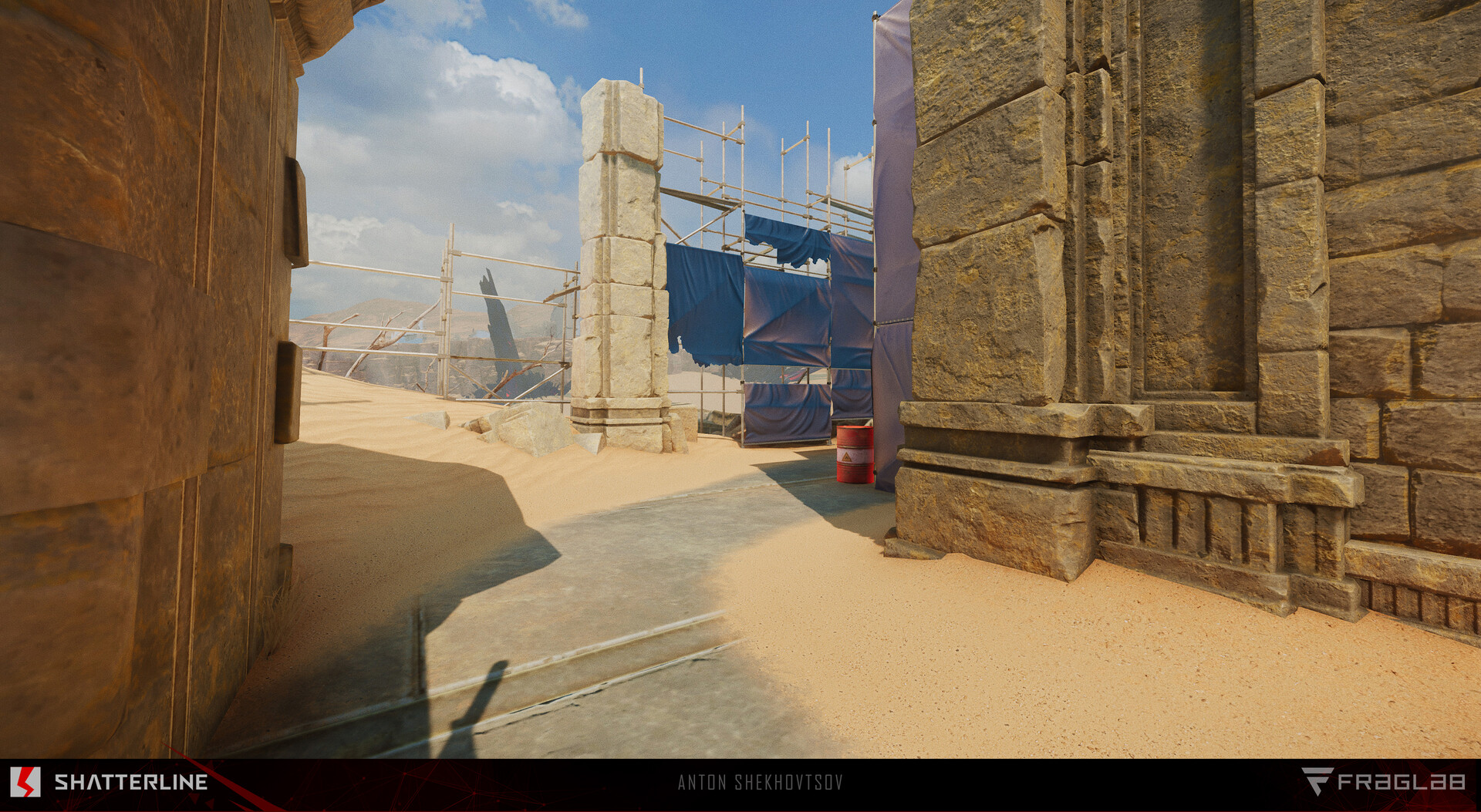 Anton Shekhovtsov - Shatterline - Ruin - PVP Map