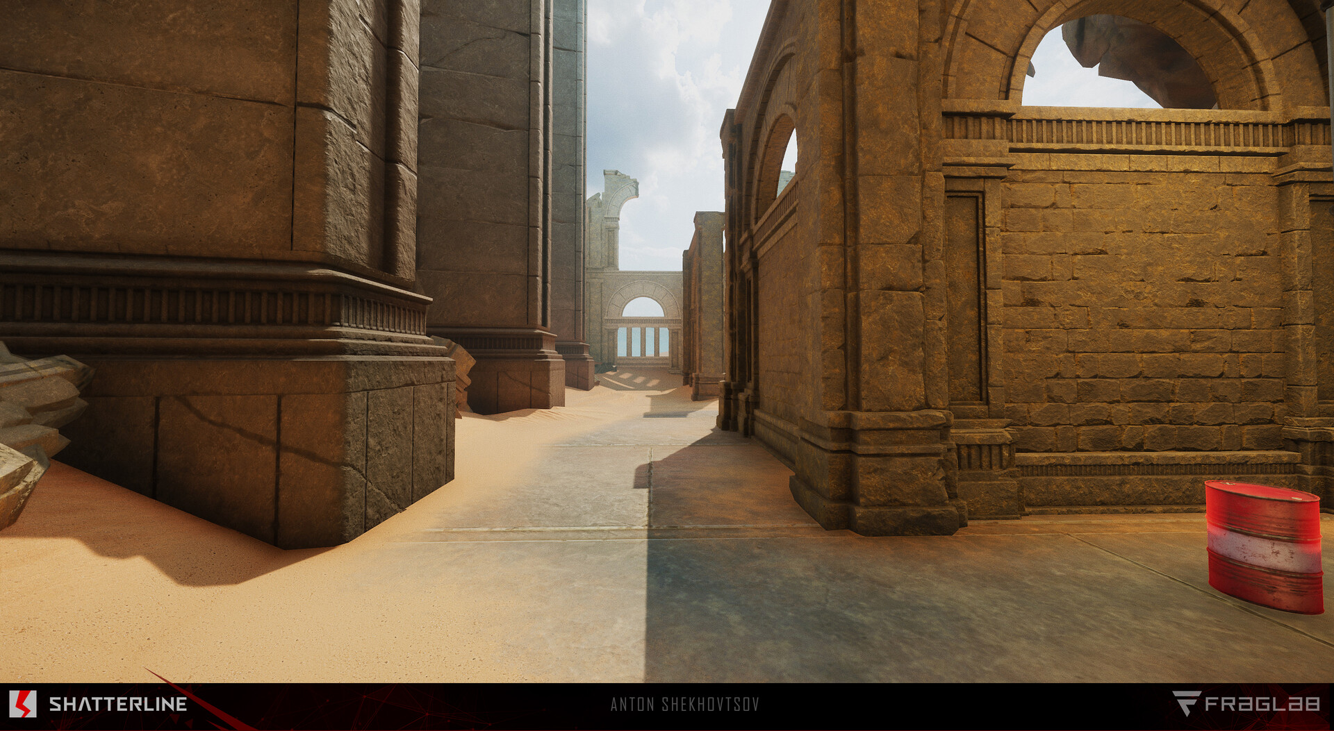 Anton Shekhovtsov - Shatterline - Ruin - PVP Map